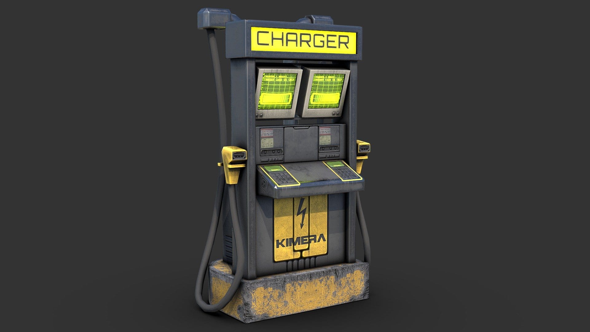 Cyberpunk Charger - OPEN3DSEA