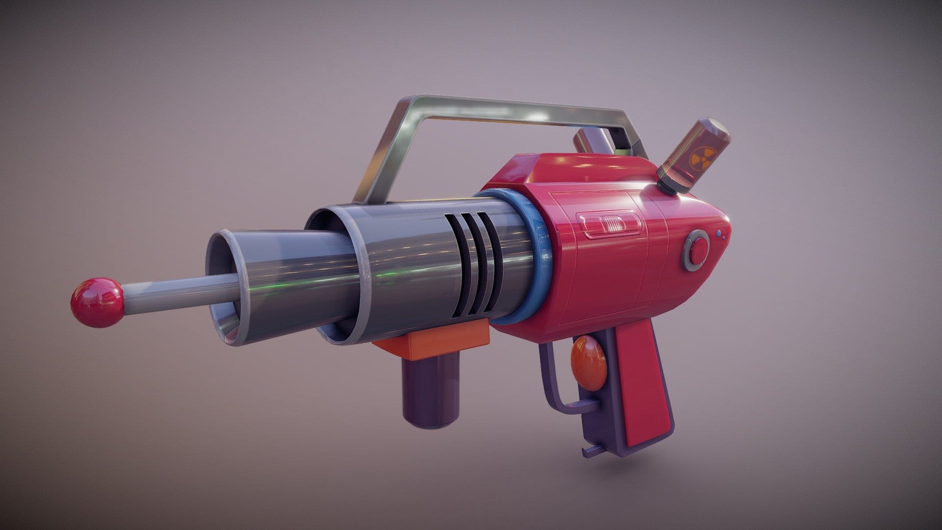 Retro Gun_02 - OPEN3DSEA