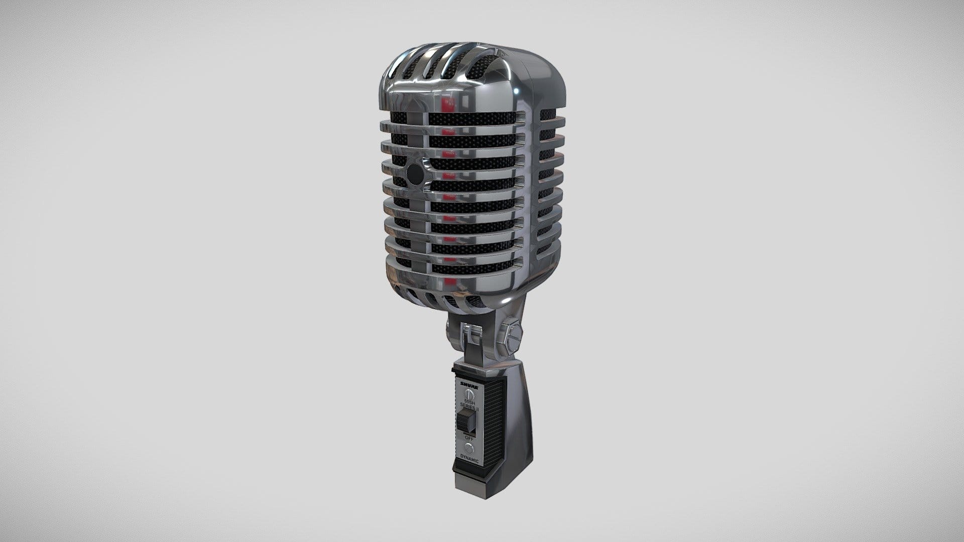 Shure SH55 Series 2 Microphone - OPEN3DSEA