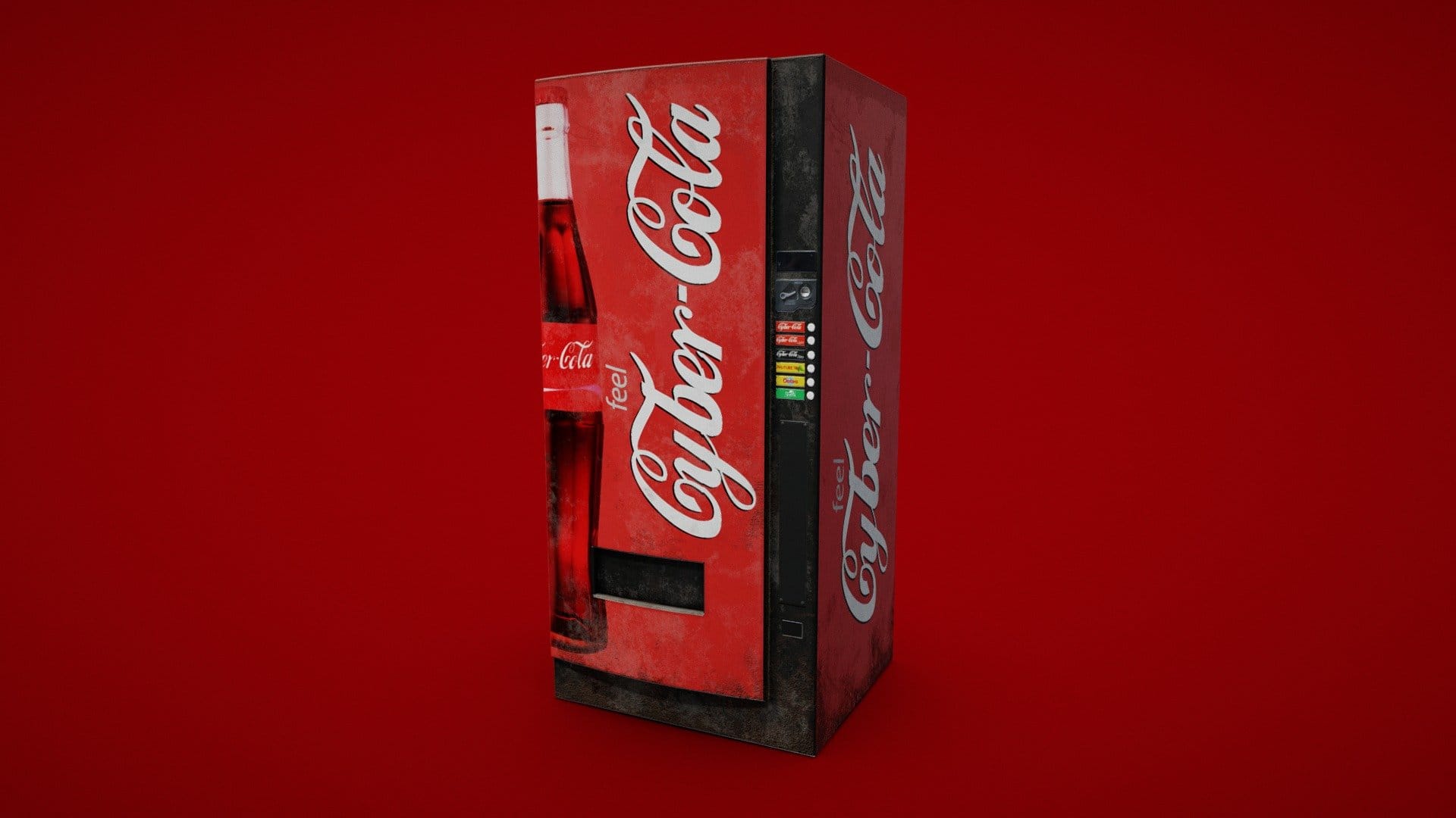Vending Machine Cyber-Cola - OPEN3DSEA