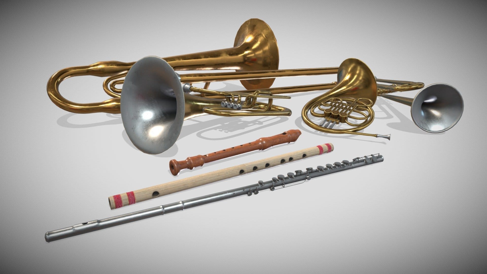Assembly Musical Instruments - OPEN3DSEA