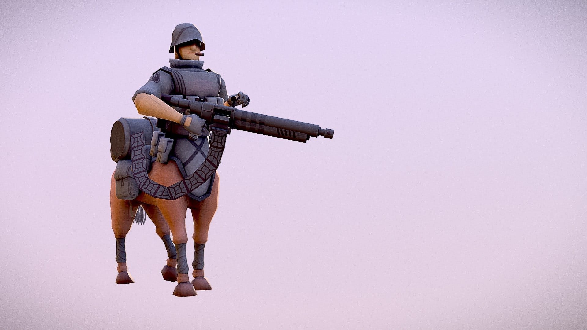 Centaur Soldier - OPEN3DSEA