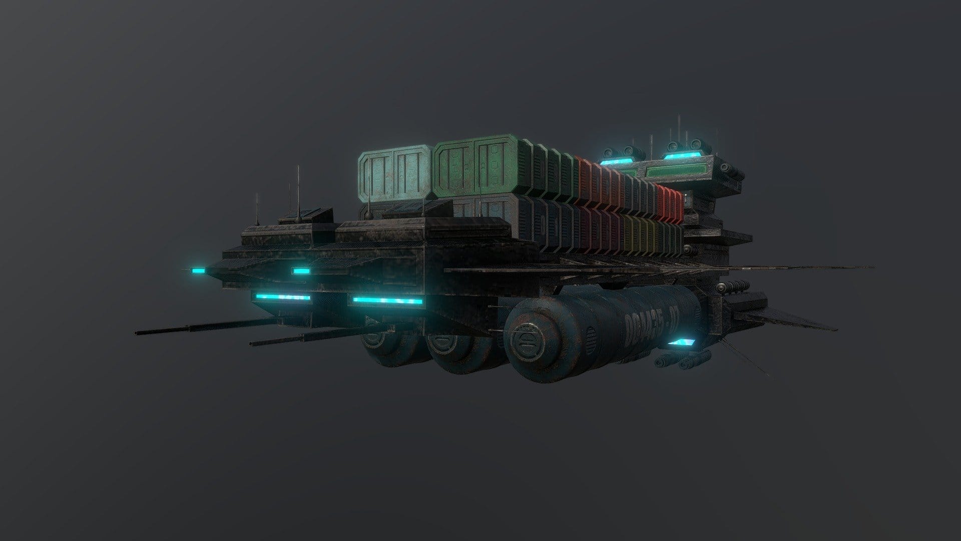 Freighter Arion Class Cargo Ship - OPEN3DSEA
