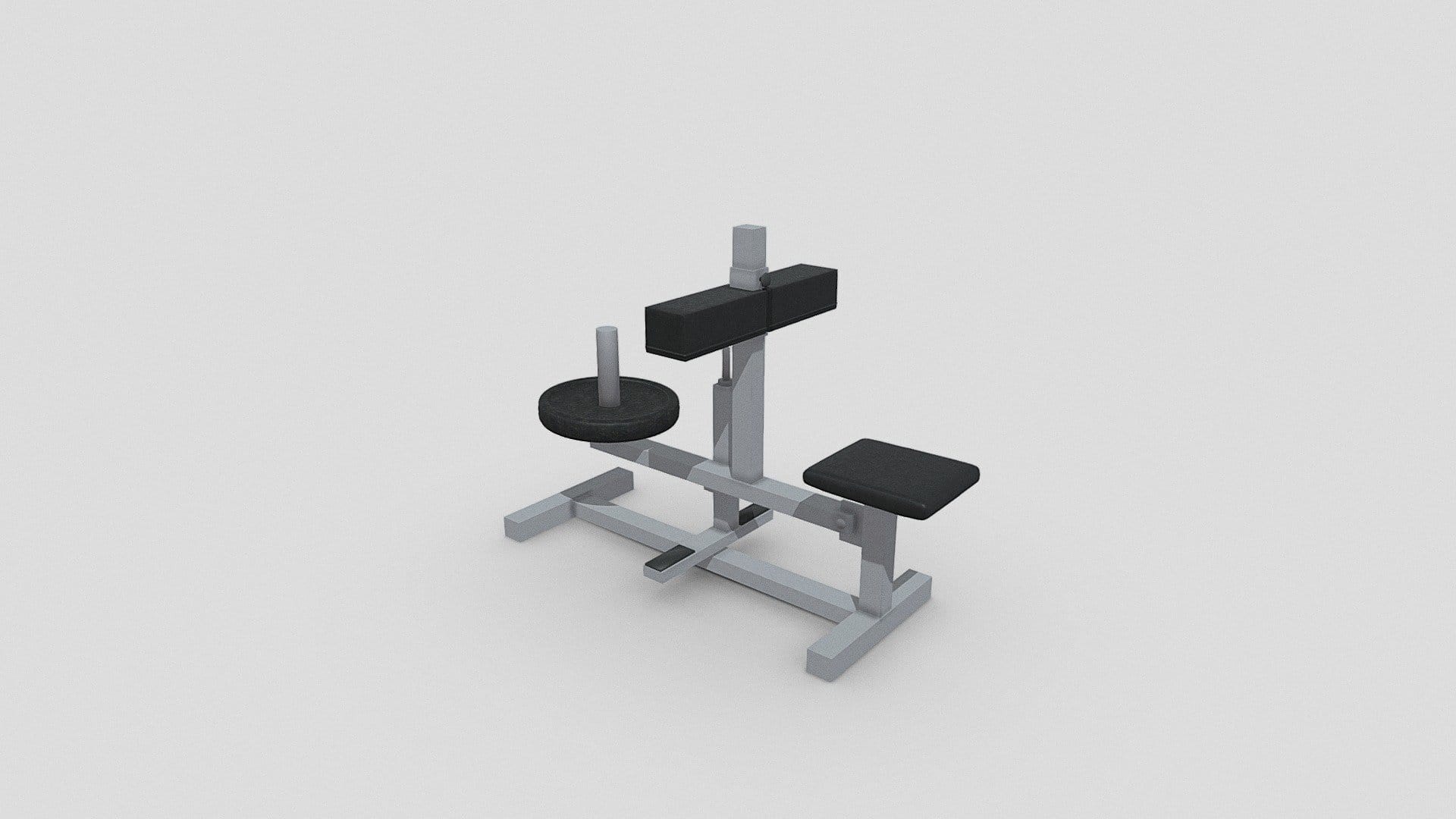 Seated Calf Raise Machine - OPEN3DSEA