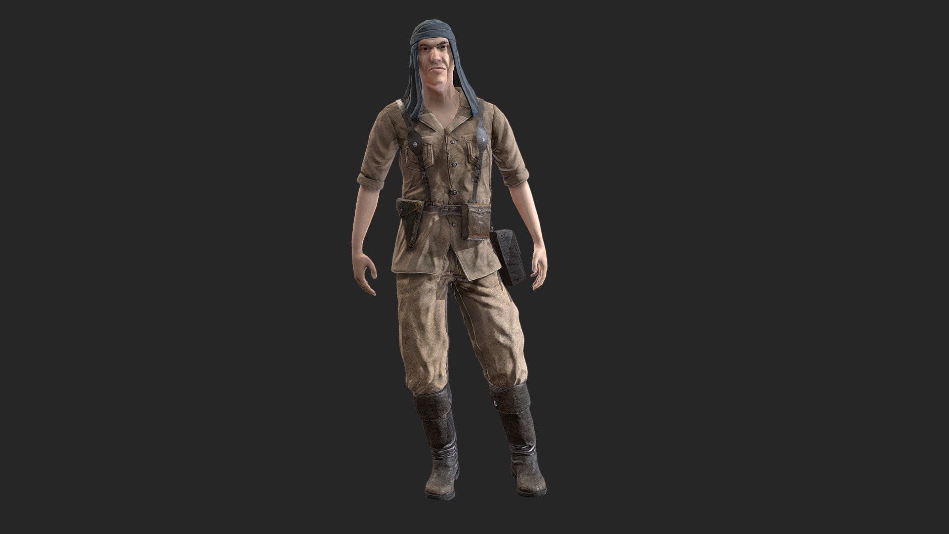 Soldier scout - OPEN3DSEA