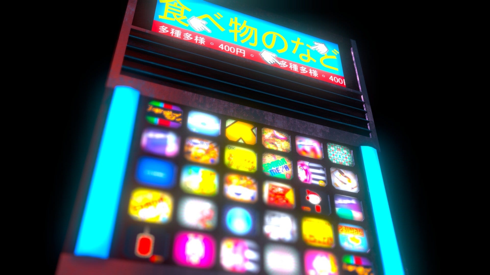 Blade Runner 2049 vending machine 3D Model Download - Game Ready Asset ...