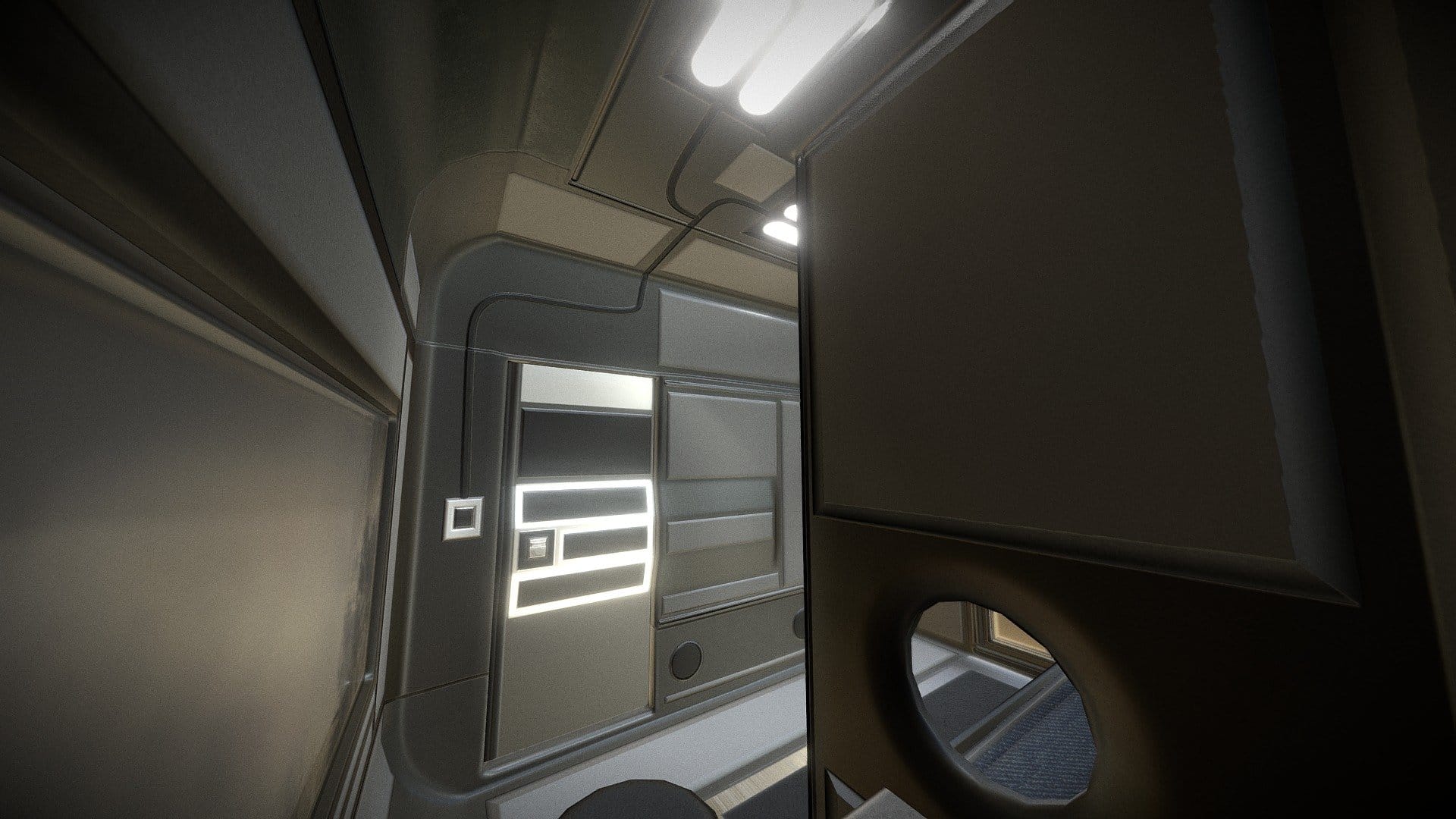 Futuristic Living Module Basic Version - OPEN3DSEA