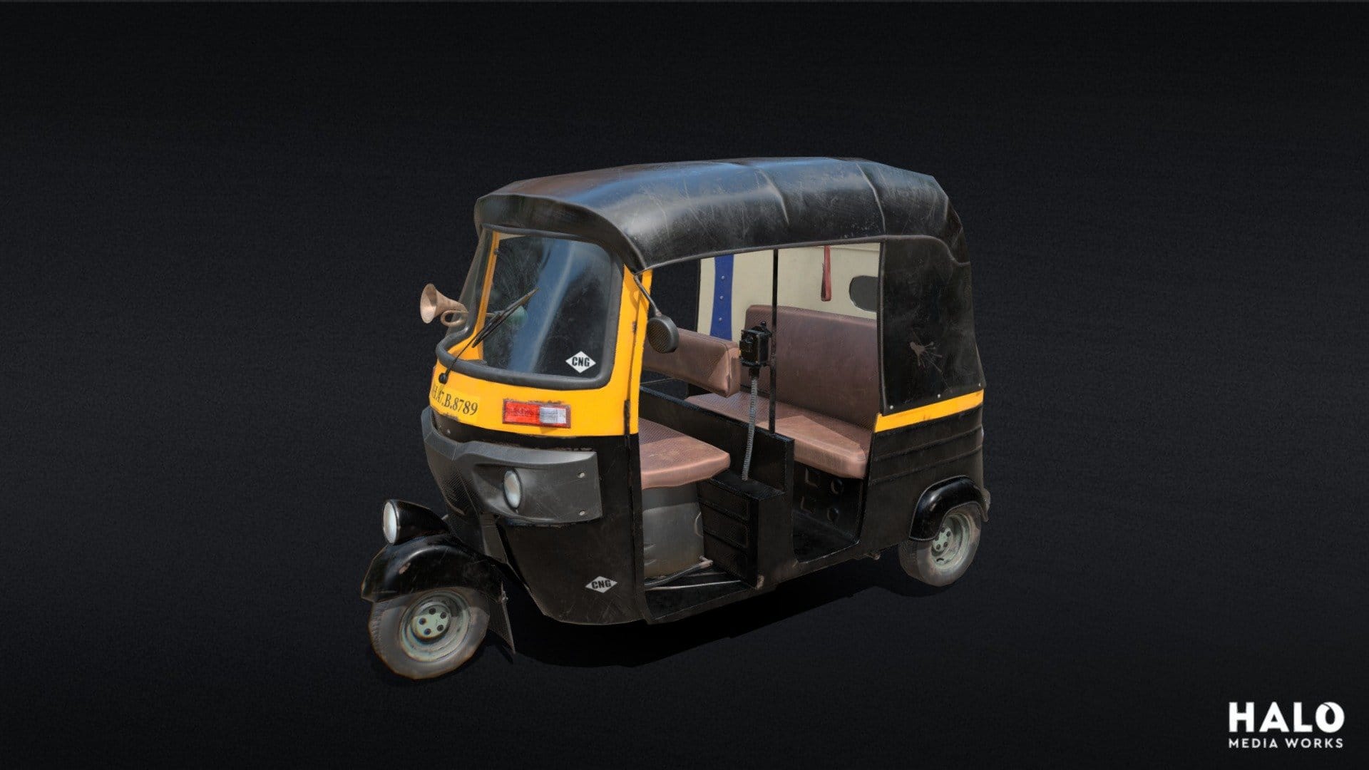 Mumbai Auto Rickshaw - OPEN3DSEA