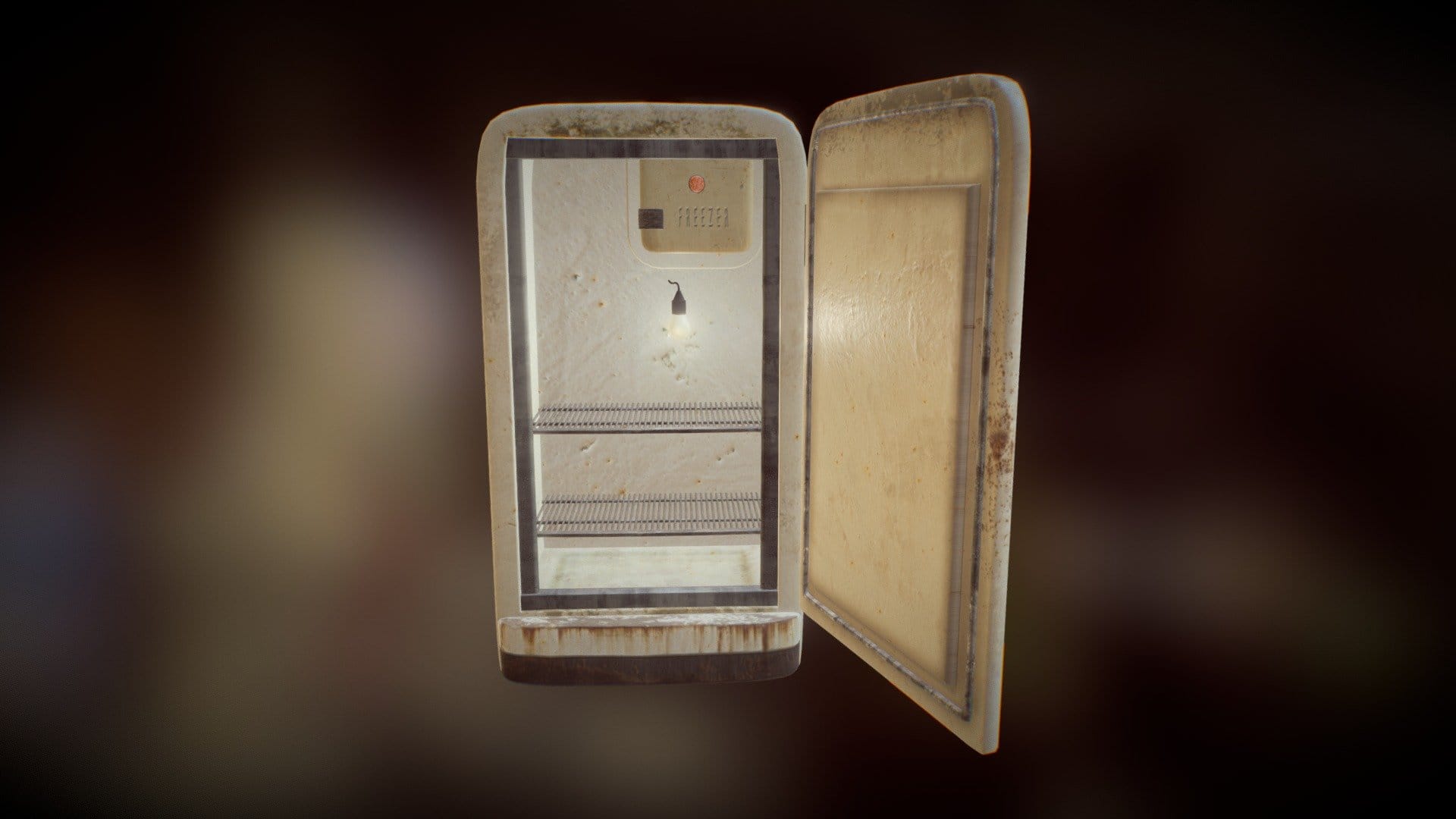 Retro Fridge WIP - OPEN3DSEA