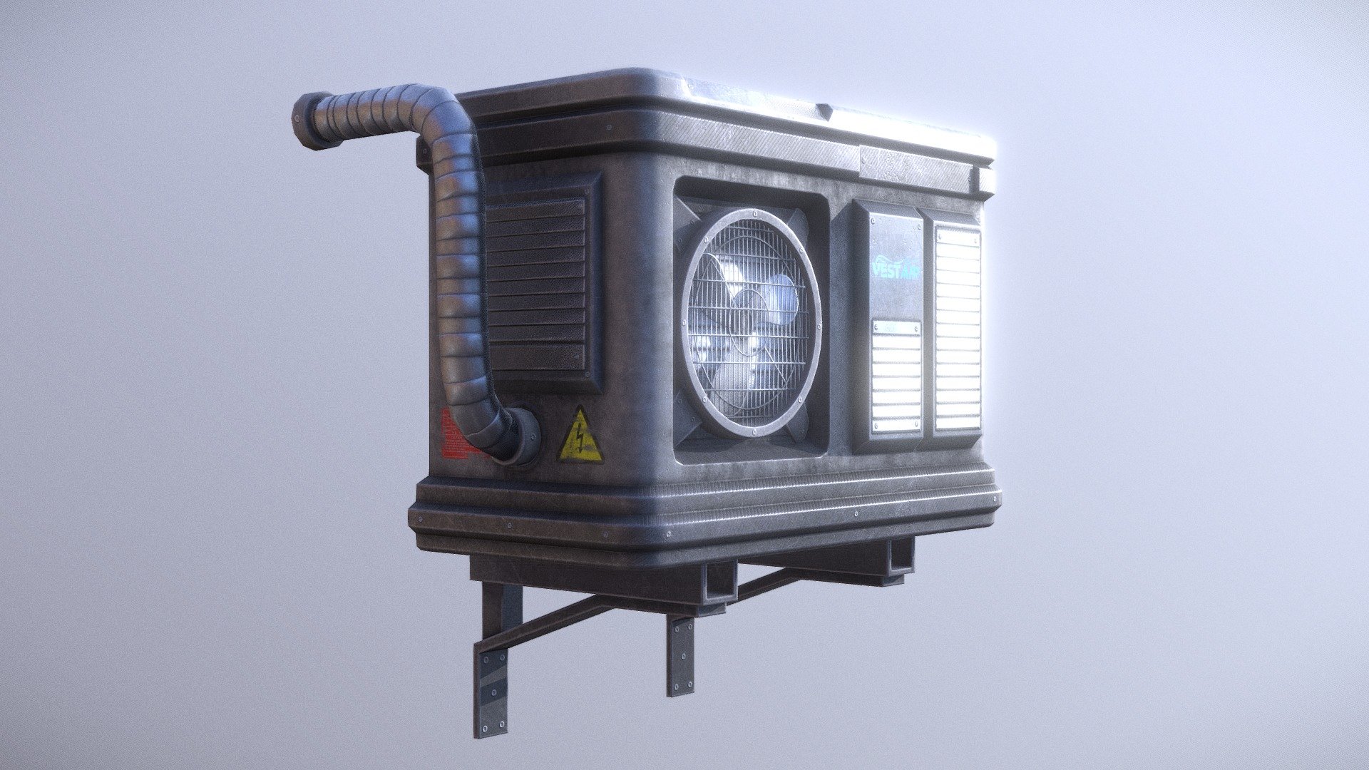 Air Conditioner | Game Asset - OPEN3DSEA