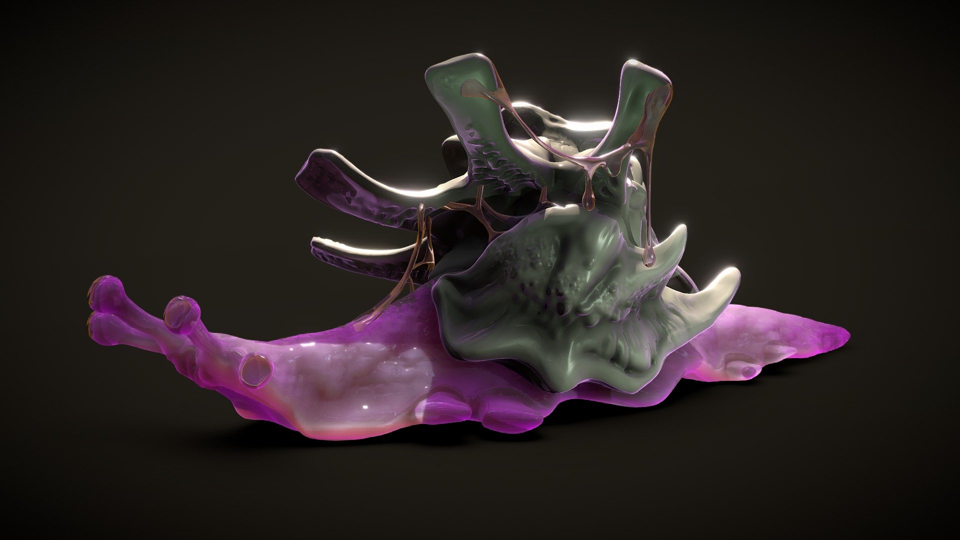 Ancient Snail - OPEN3DSEA