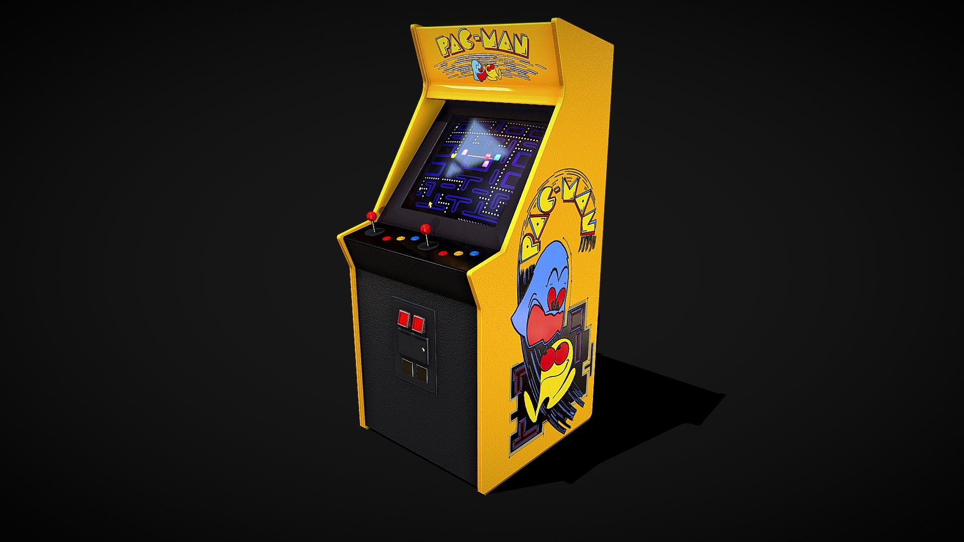 Classic Arcade Game Machine - OPEN3DSEA