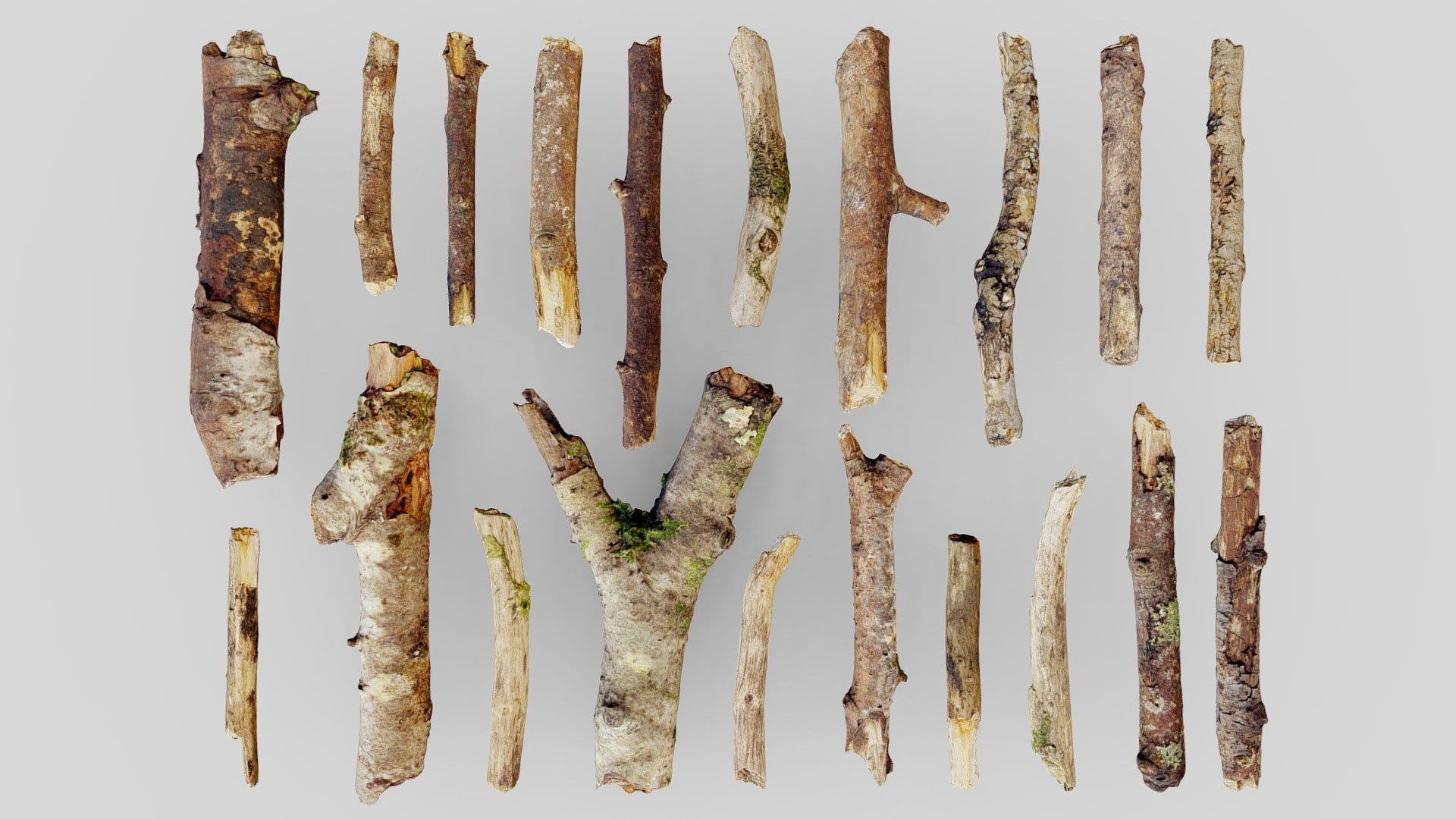 Lowpoly Sticks - OPEN3DSEA