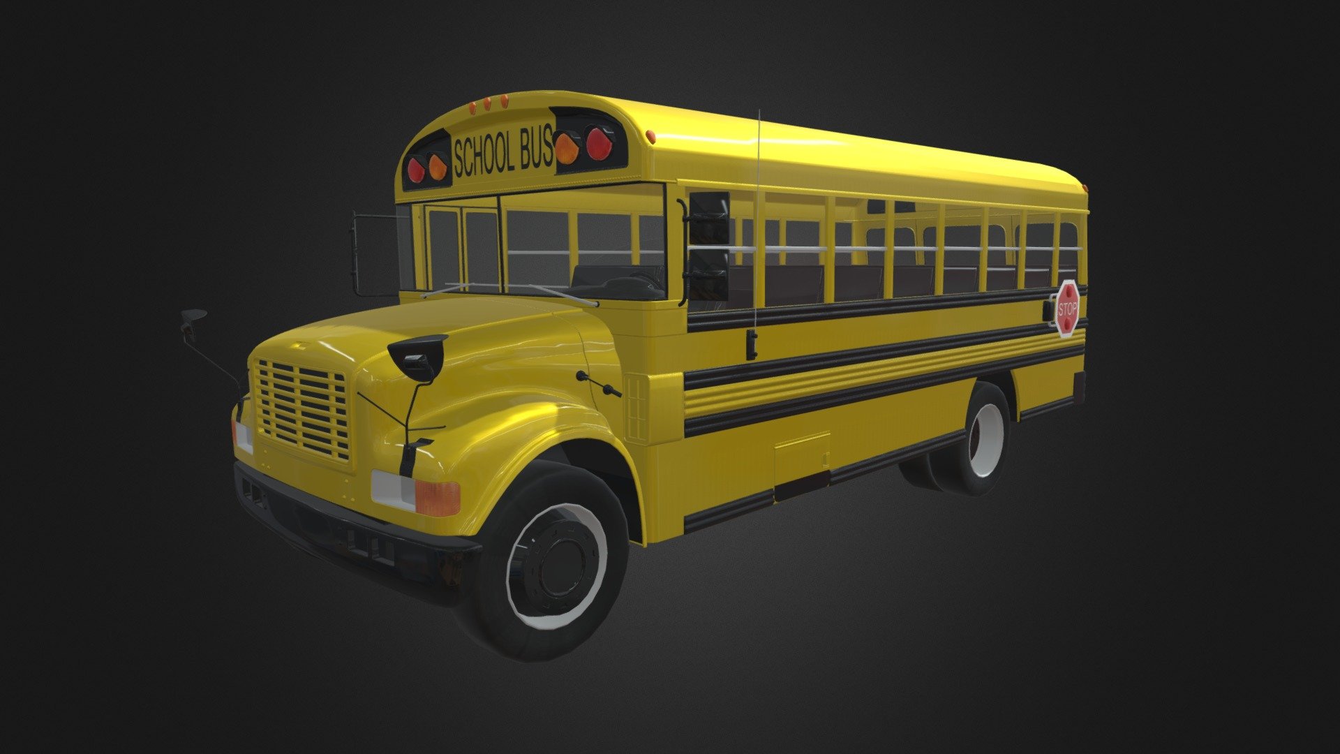 School Bus - OPEN3DSEA