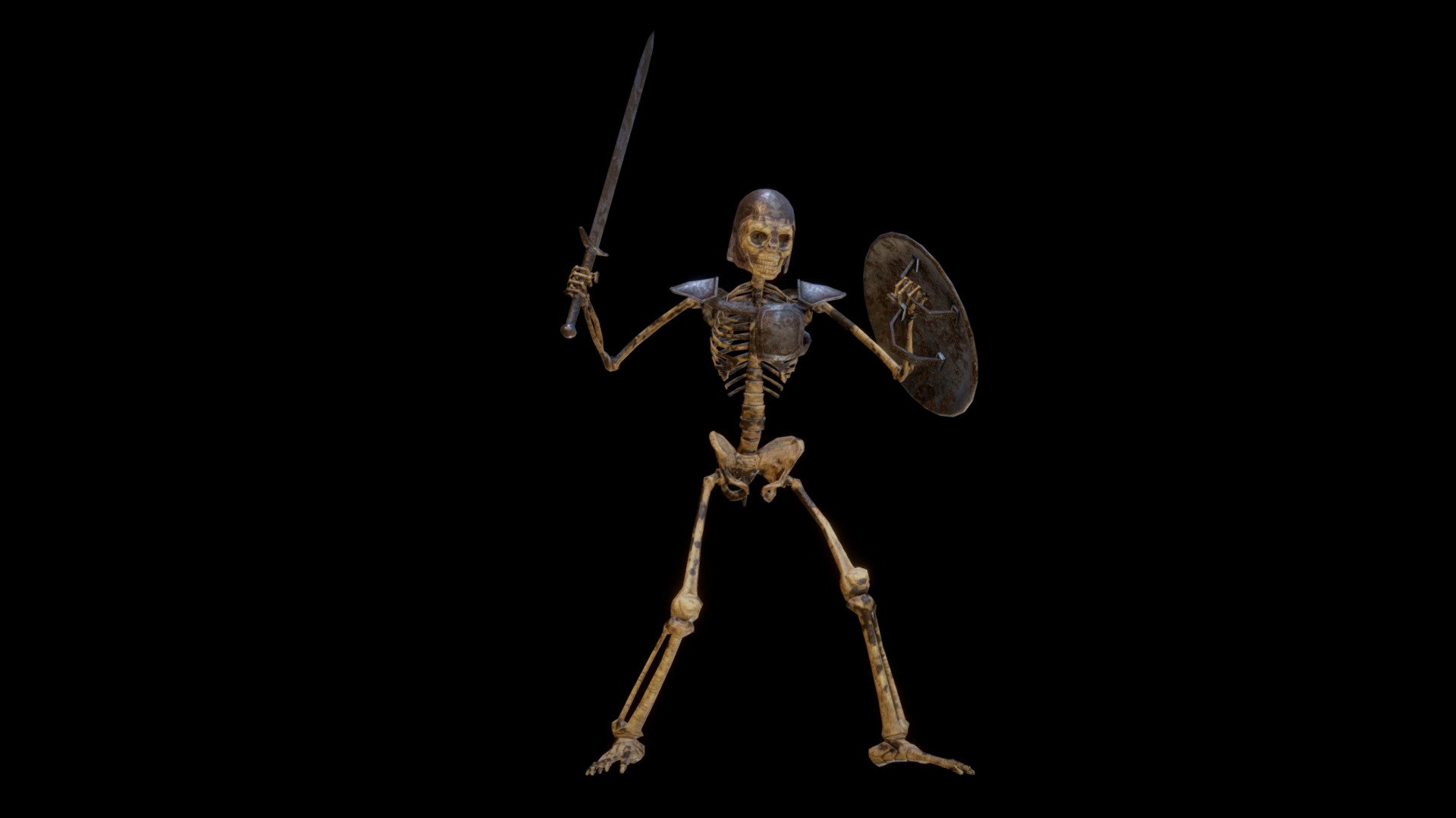 SKELETON KNIGHT ANIMATIONS - OPEN3DSEA