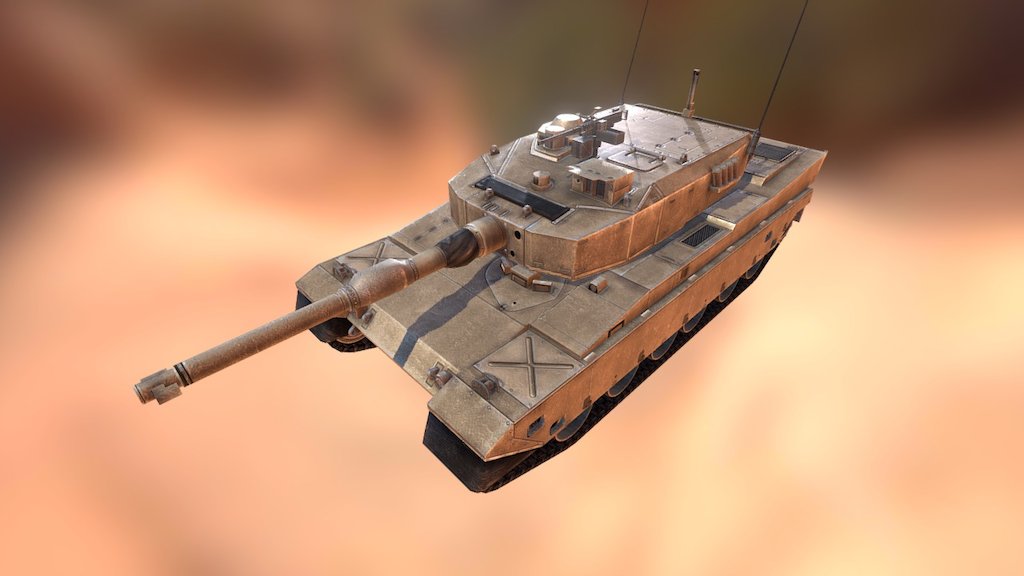Type-90 Main Battle Tank - OPEN3DSEA