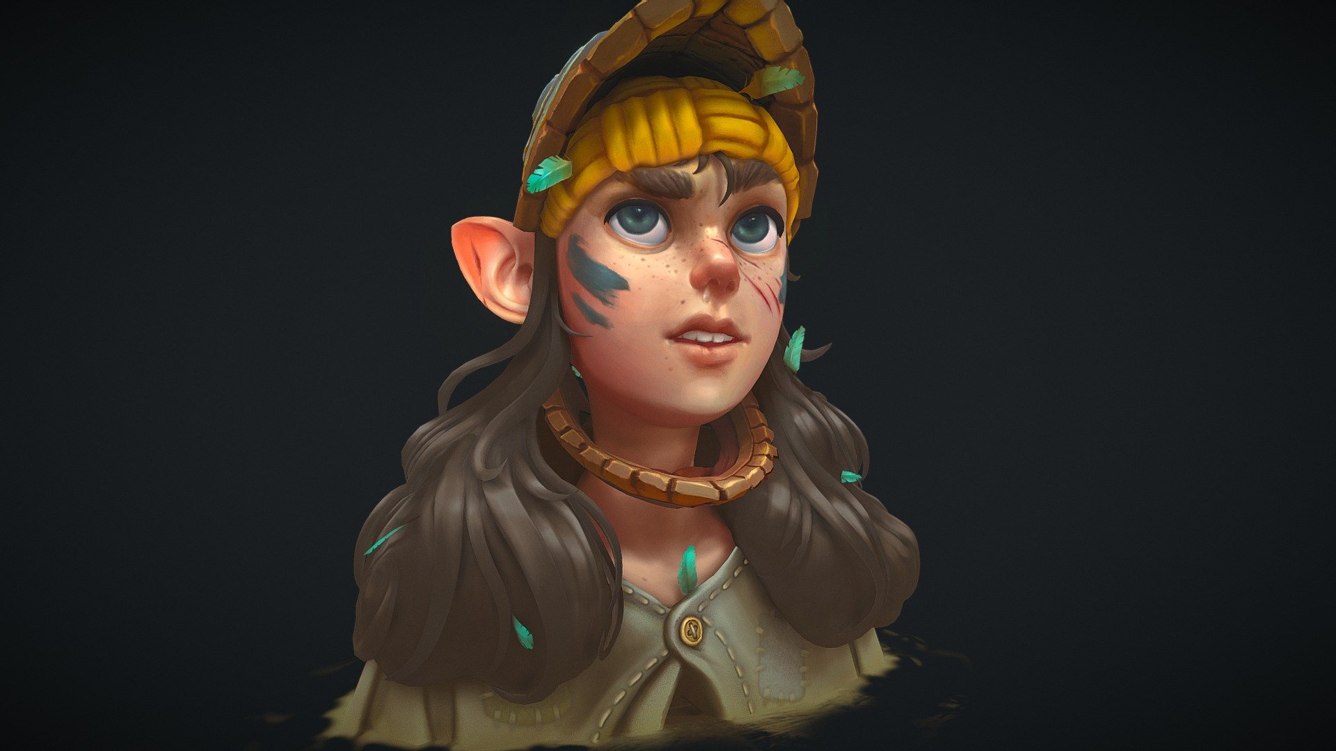 Not Scared! #3dBustChallenge - OPEN3DSEA