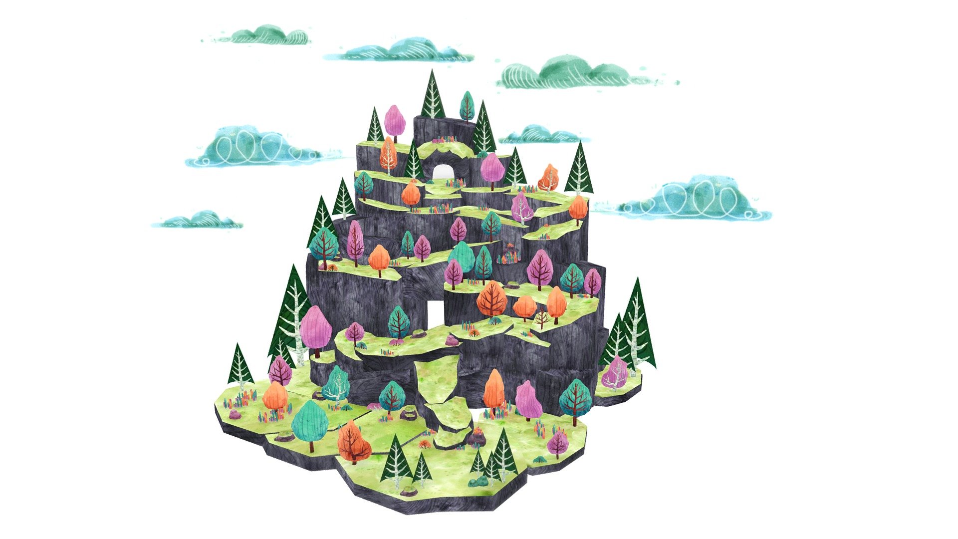 The Mountain Path - OPEN3DSEA