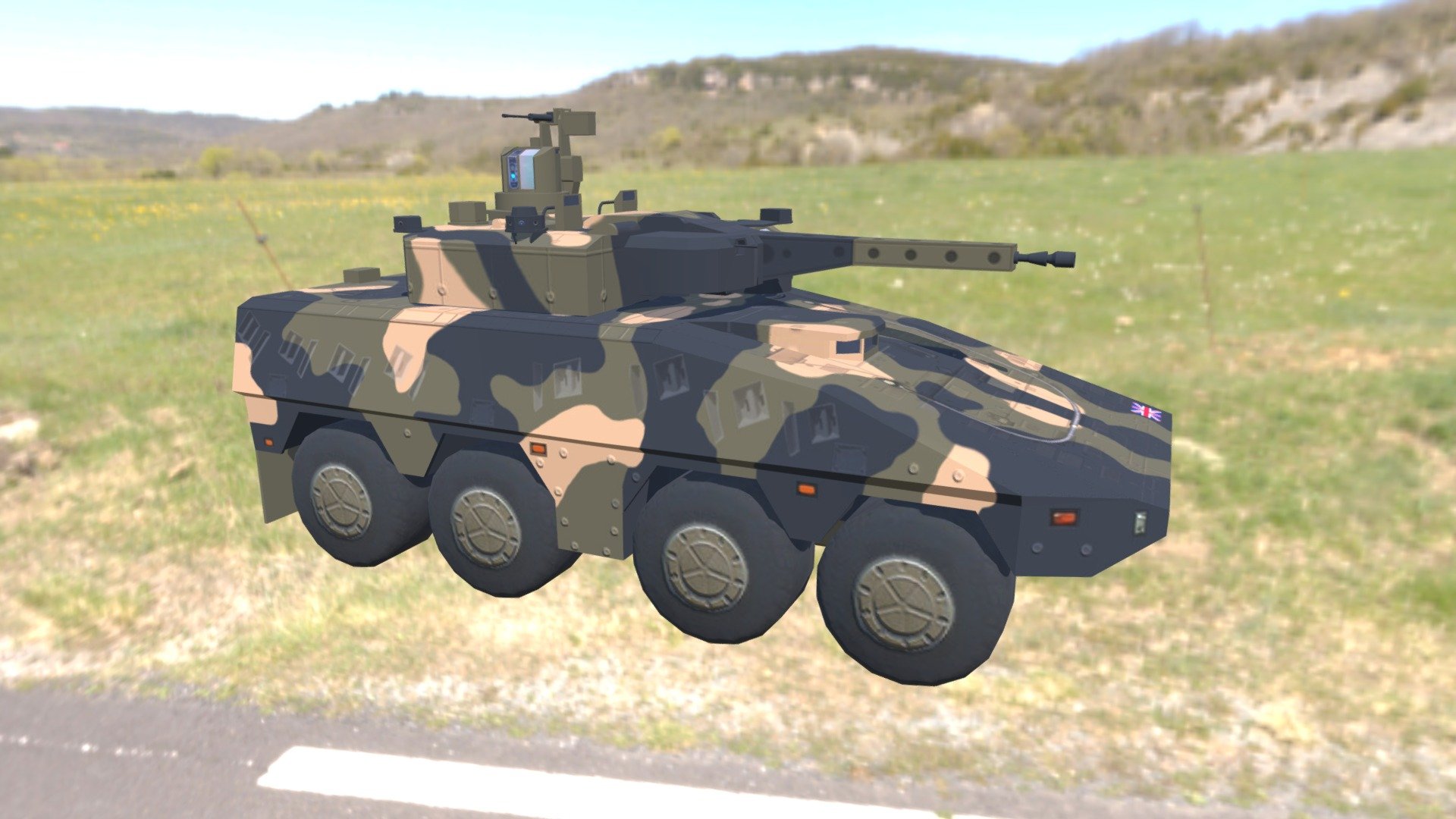 3d model Boxer IFV BAT - OPEN3DSEA