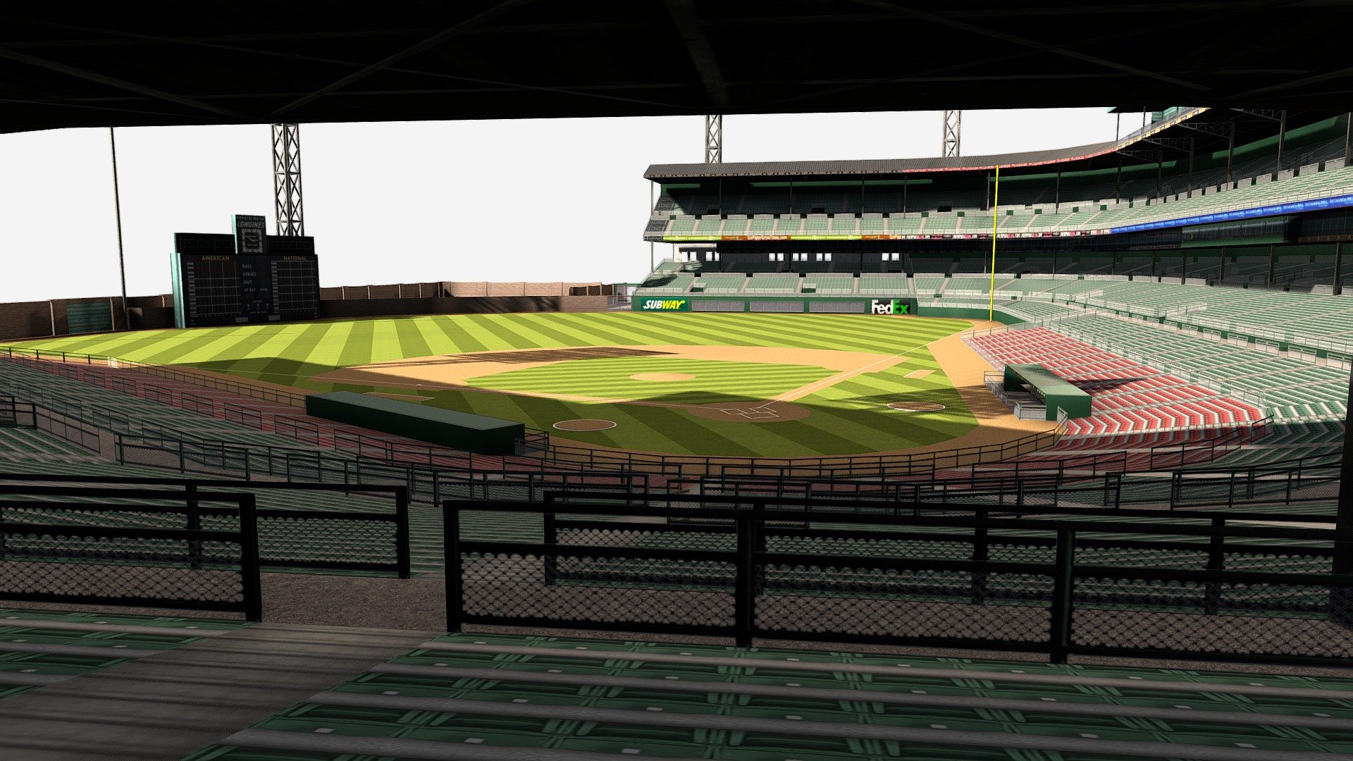Baseball Stadium - OPEN3DSEA