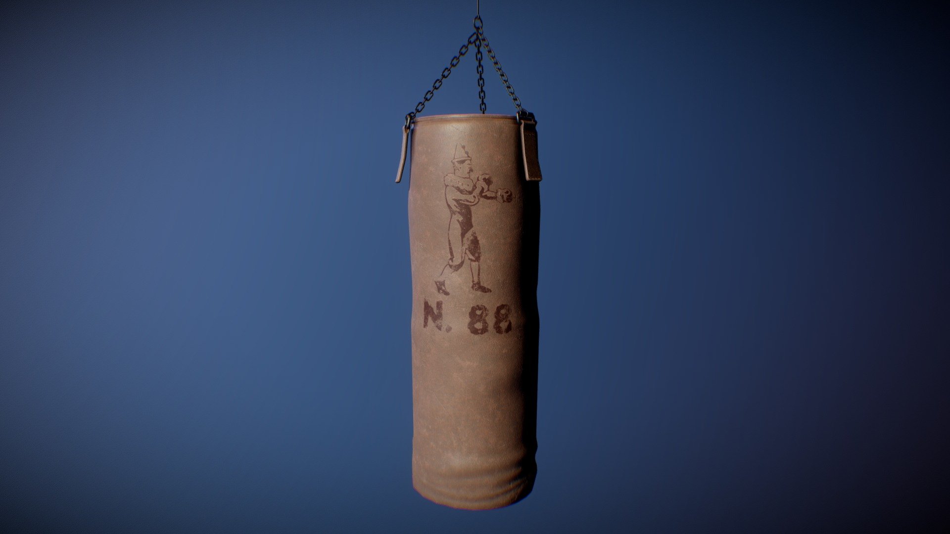 Game Art: Boxing Bag - OPEN3DSEA
