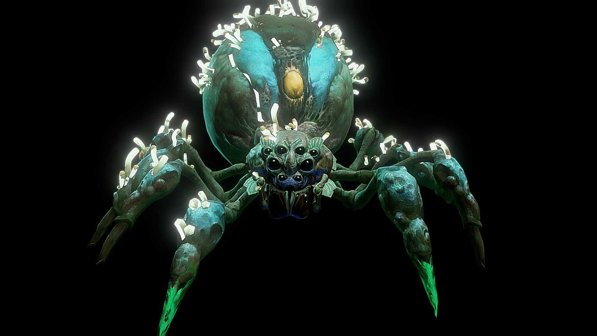 giant_king_spider - OPEN3DSEA