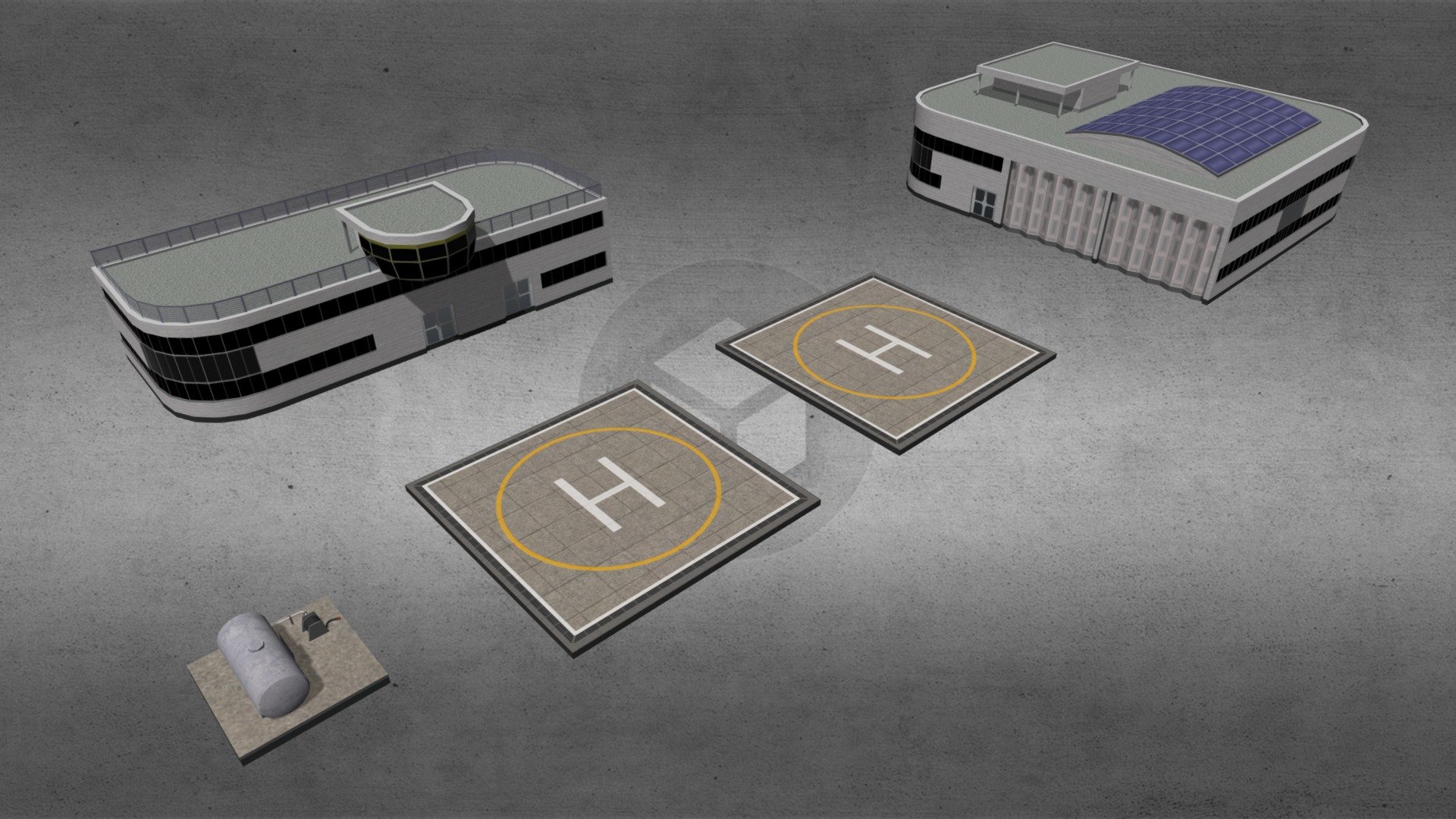 Helicopter Depot - OPEN3DSEA