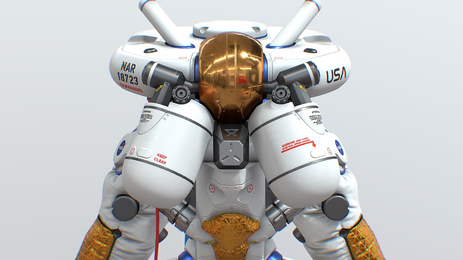 Mantis - NASA Mech 2030 Space Program - OPEN3DSEA