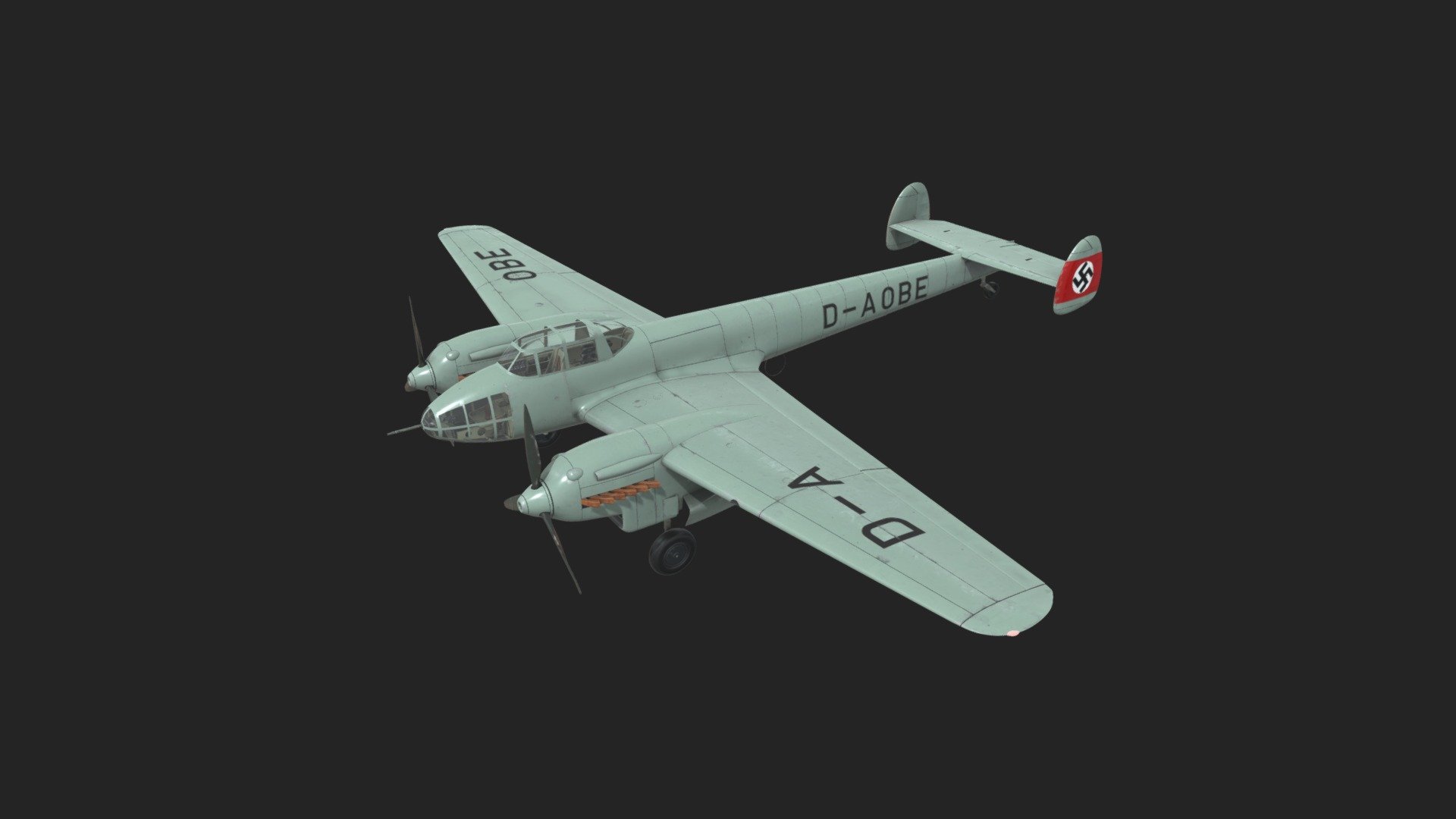 Messerschmitt Bf-162 - OPEN3DSEA