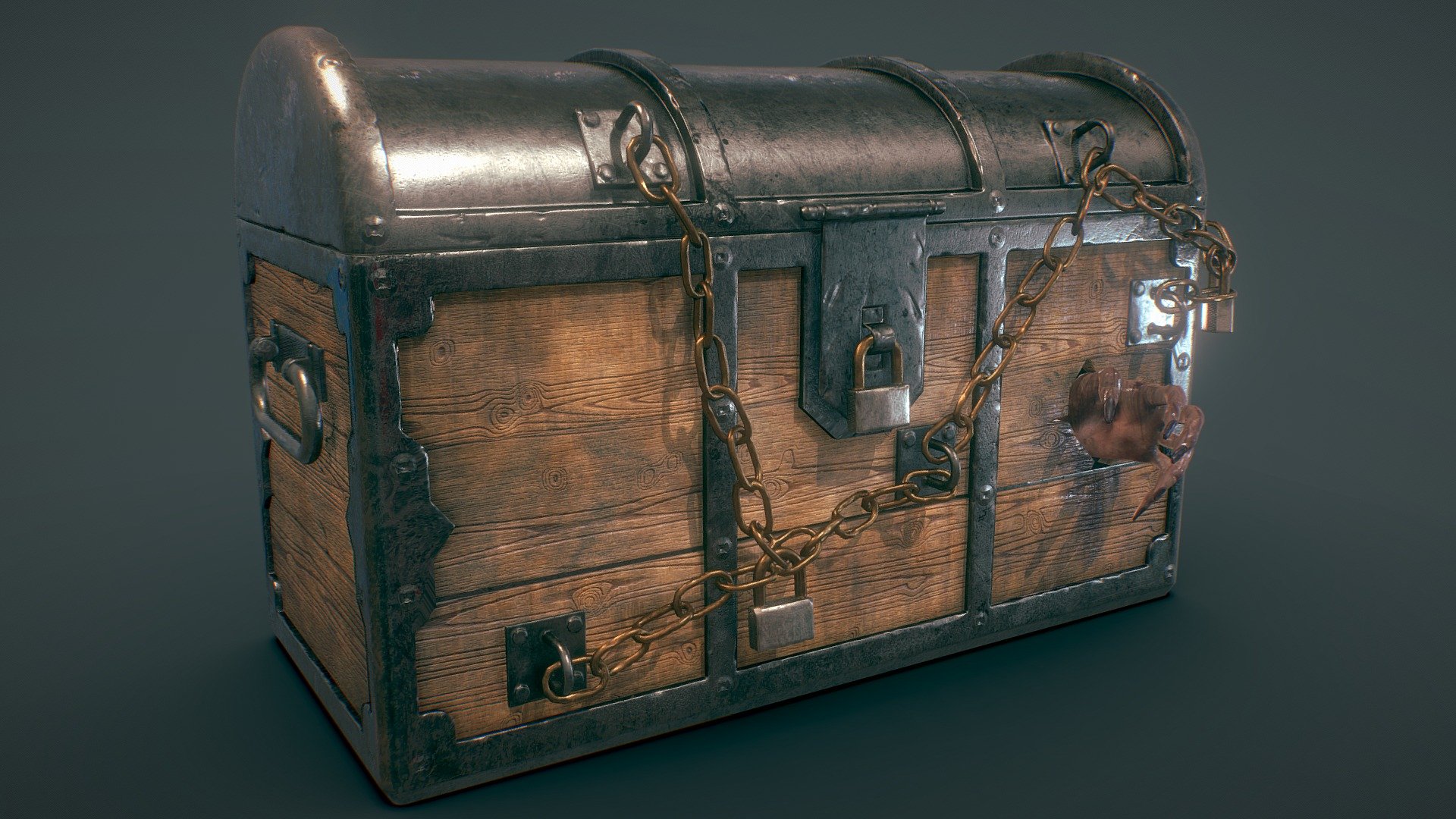 Scary Chest - Treasure Chest Contest - OPEN3DSEA