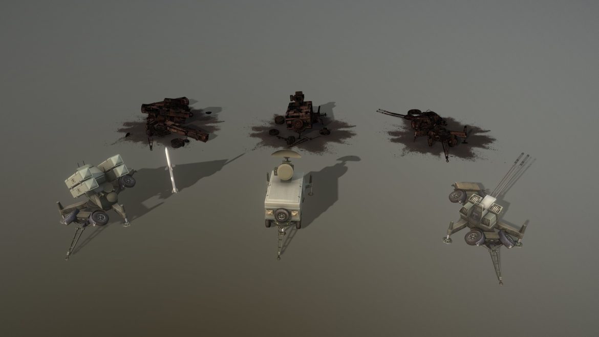 Skyguard area defense system 3D Model Collection 3D Model Download ...