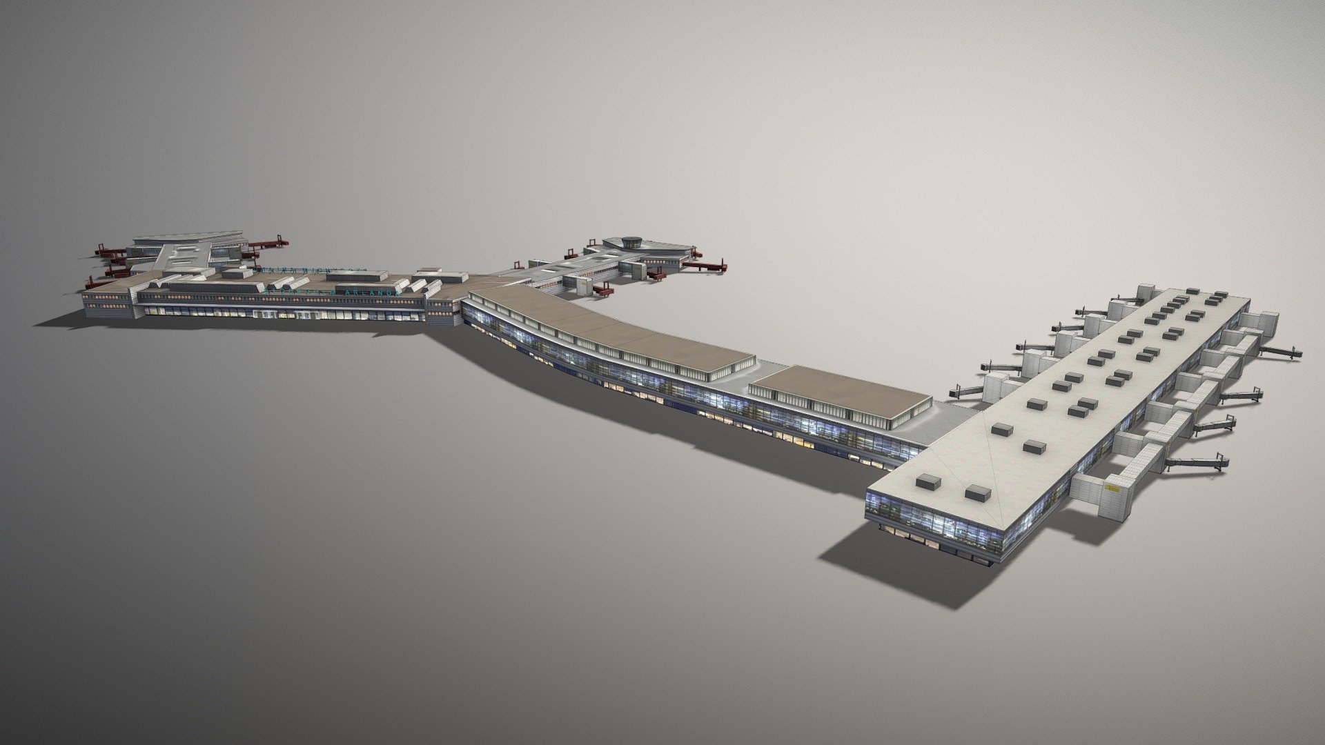 Terminal ESSA Stockholm Arlanda Airport - OPEN3DSEA