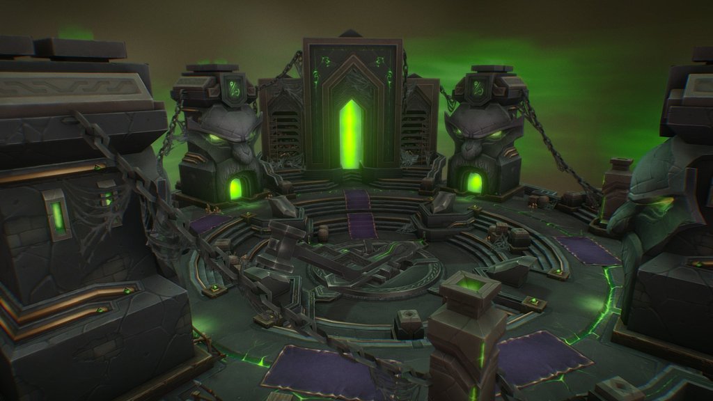 Wow Legion - Corrupted Dwarf Forge Final Entry - OPEN3DSEA