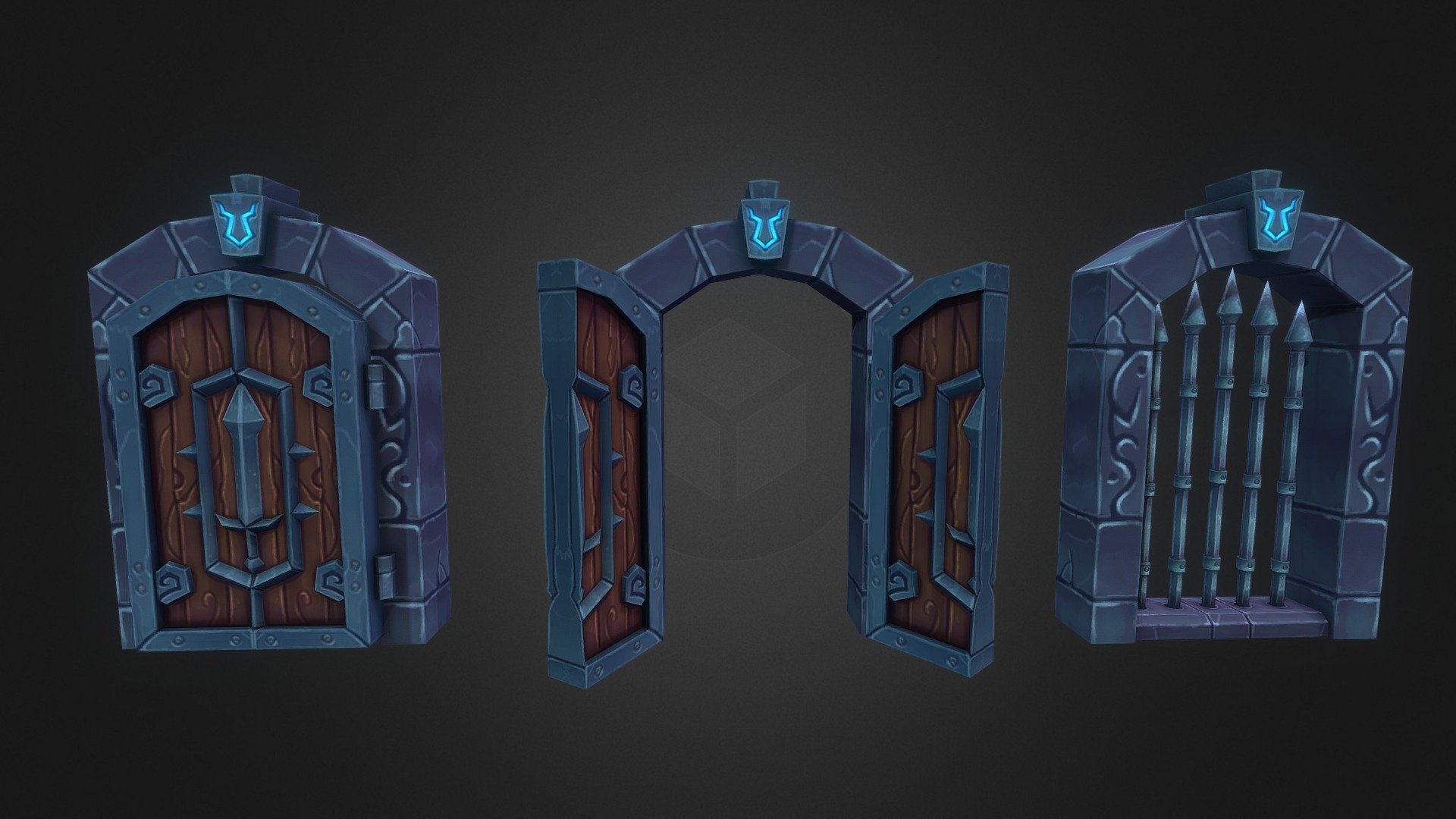 Dungeon Gates - OPEN3DSEA
