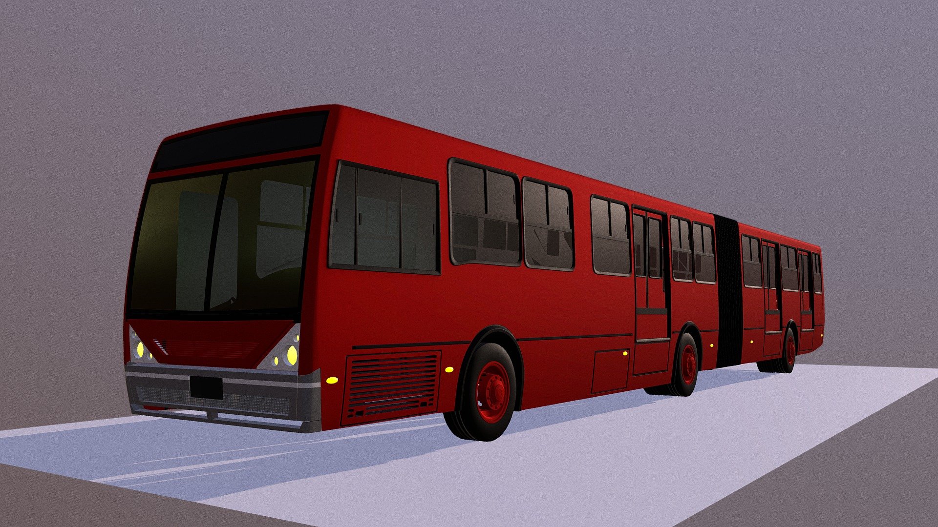 "Ecovia" worm type bus - OPEN3DSEA