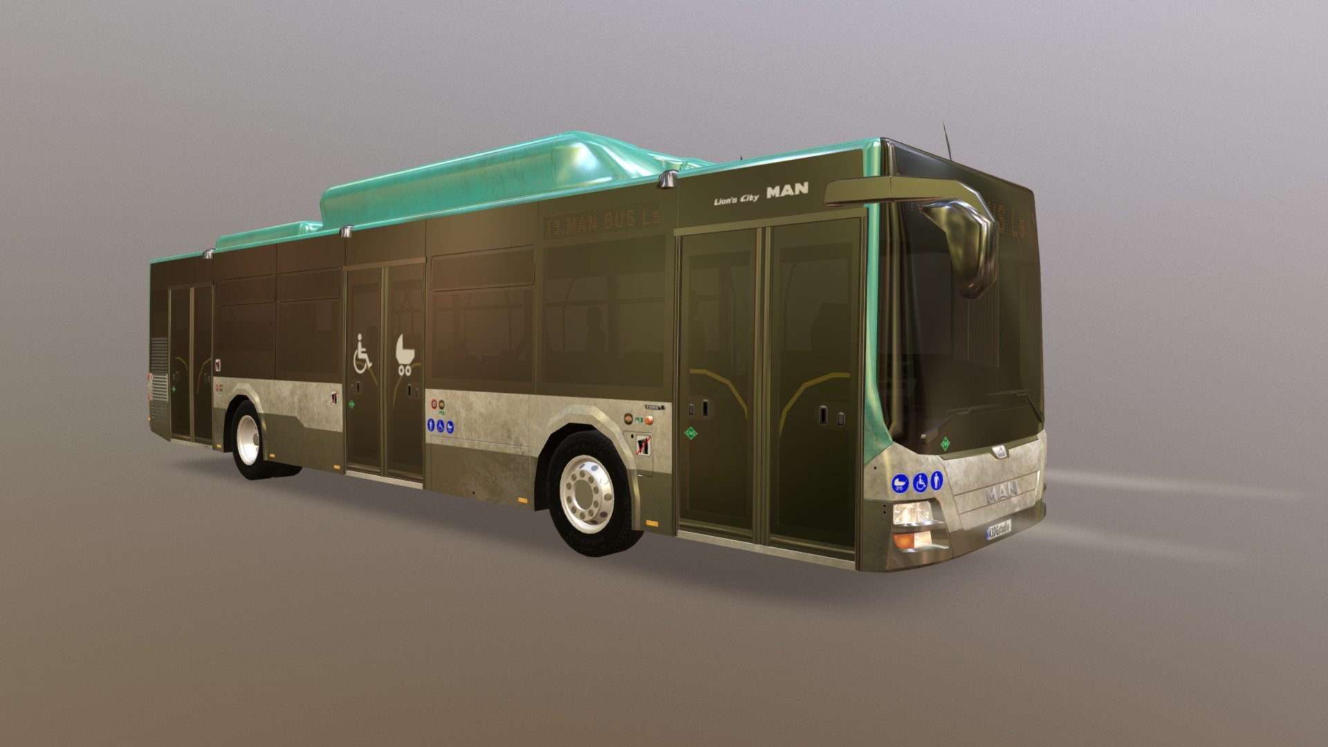 MAN Lion's City Bus - OPEN3DSEA