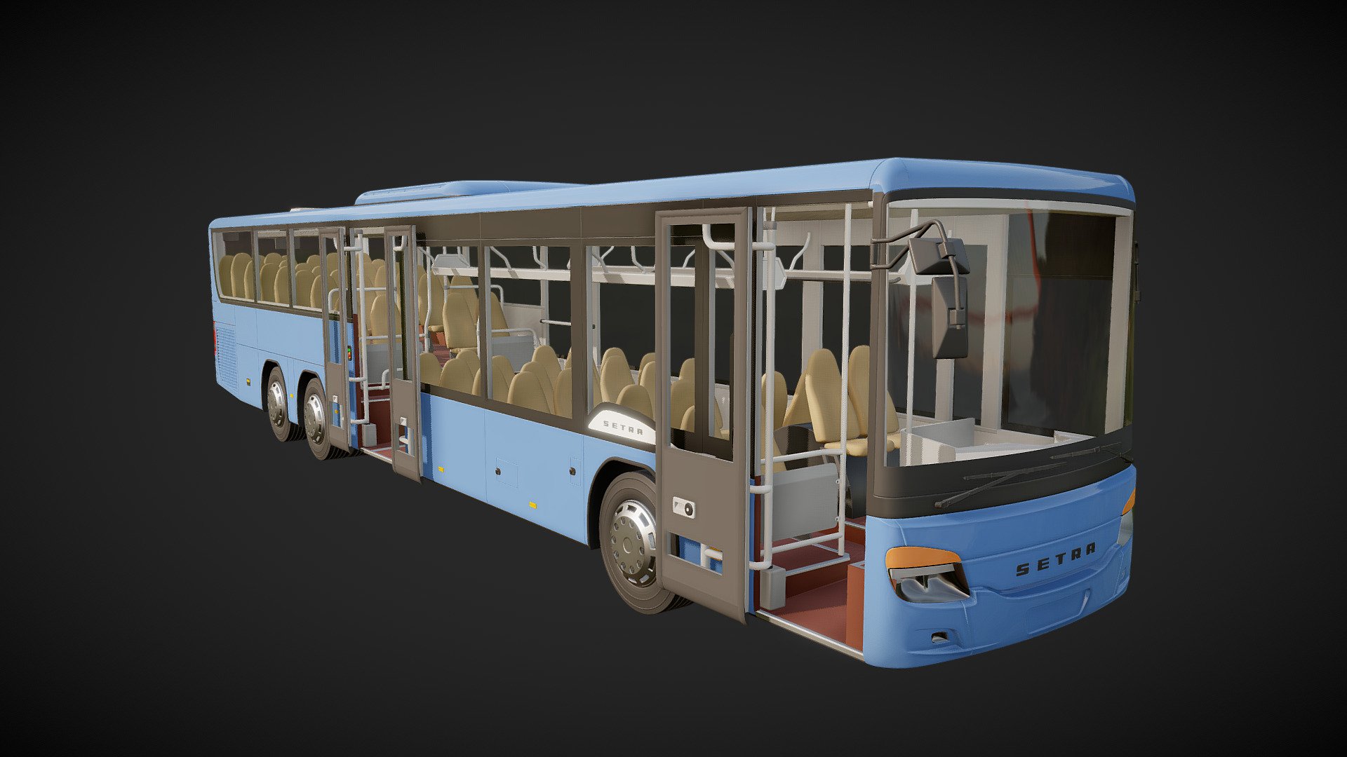 Setra S418LE WIP01 - OPEN3DSEA