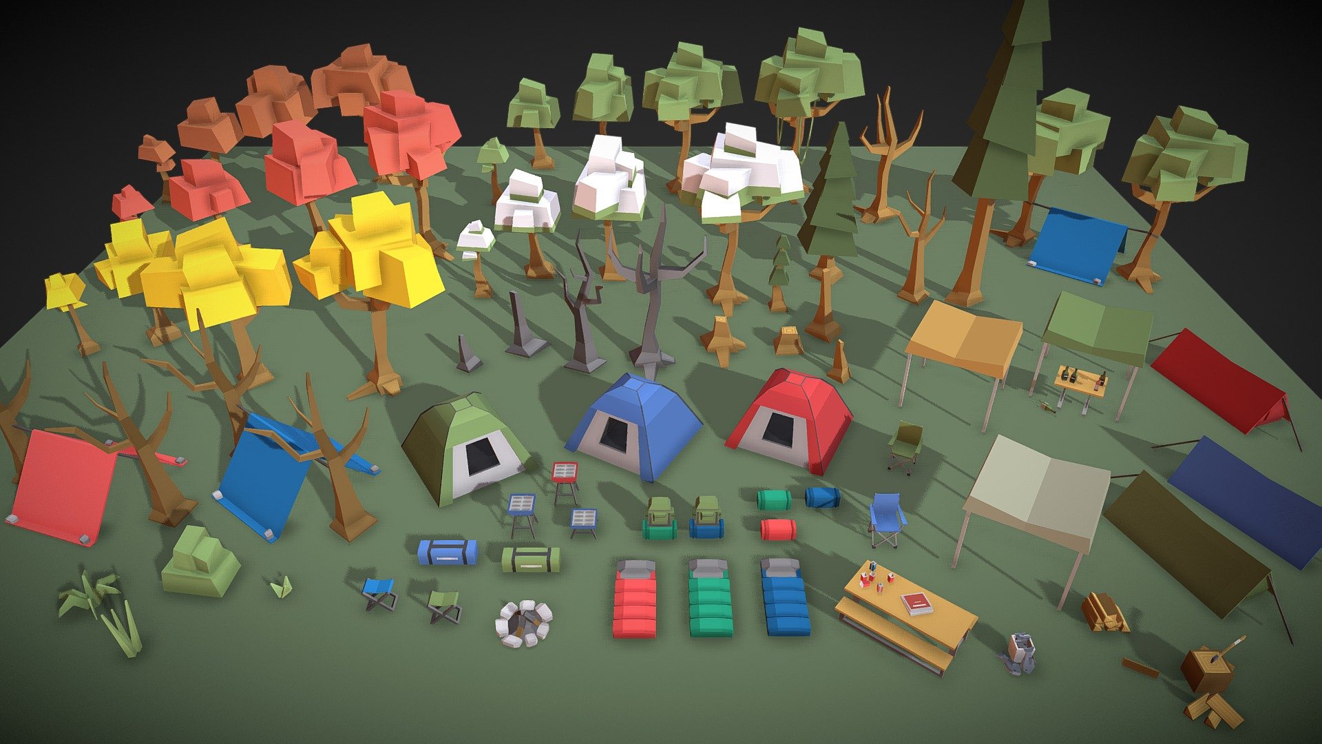 Simple Apocalypse - Camp Set - OPEN3DSEA