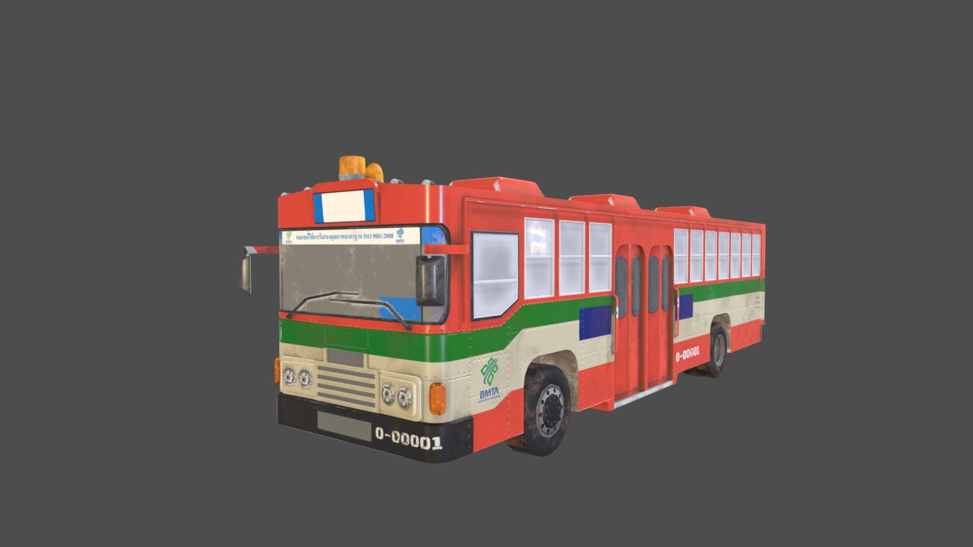 Thai Bus - OPEN3DSEA