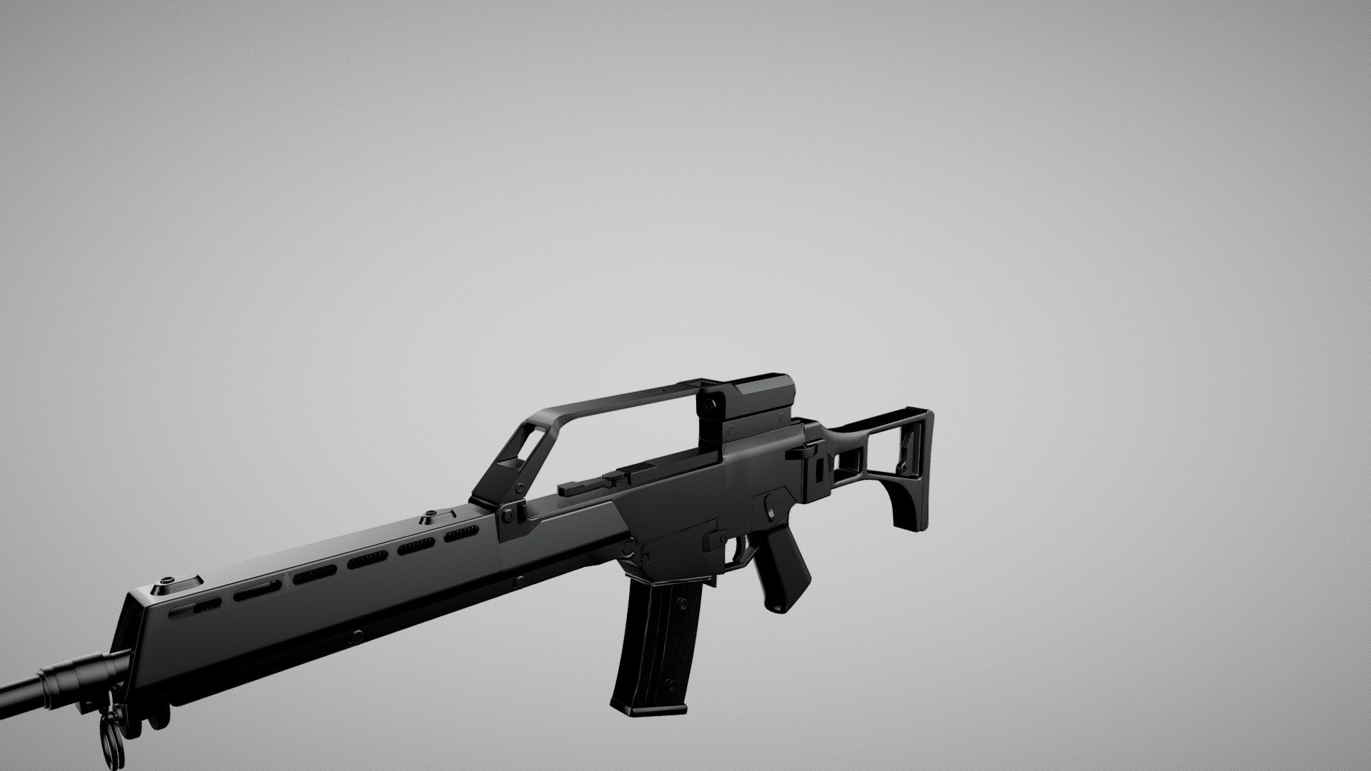 Heckler & Koch G36 Assault Rifle - OPEN3DSEA