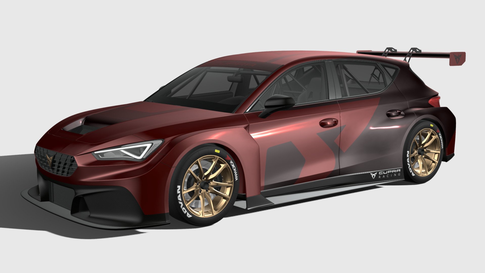 Seat Leon Cupra Competicion 2020 - OPEN3DSEA
