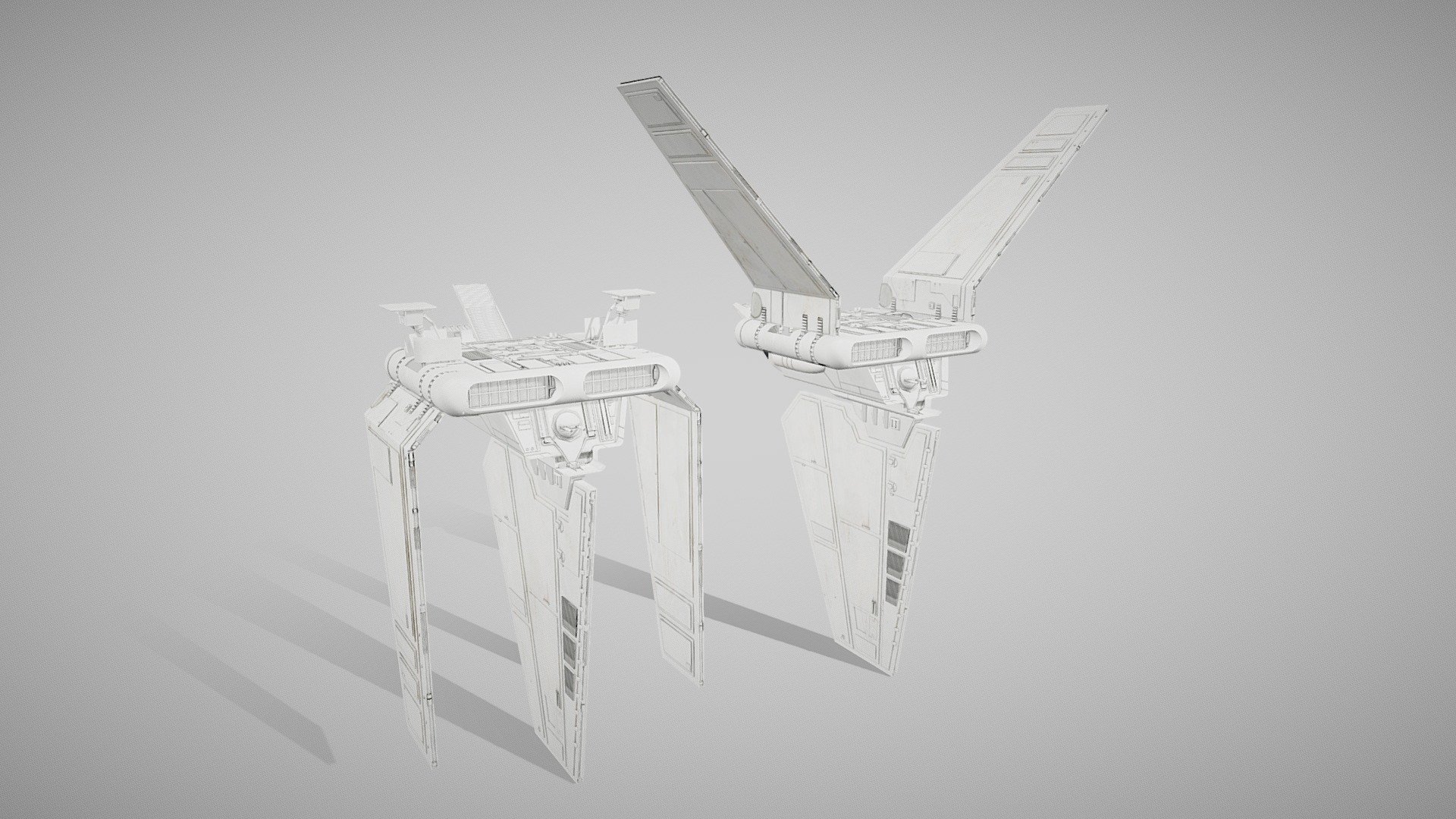 Star Wars Lambda T4A Class Shuttle - OPEN3DSEA