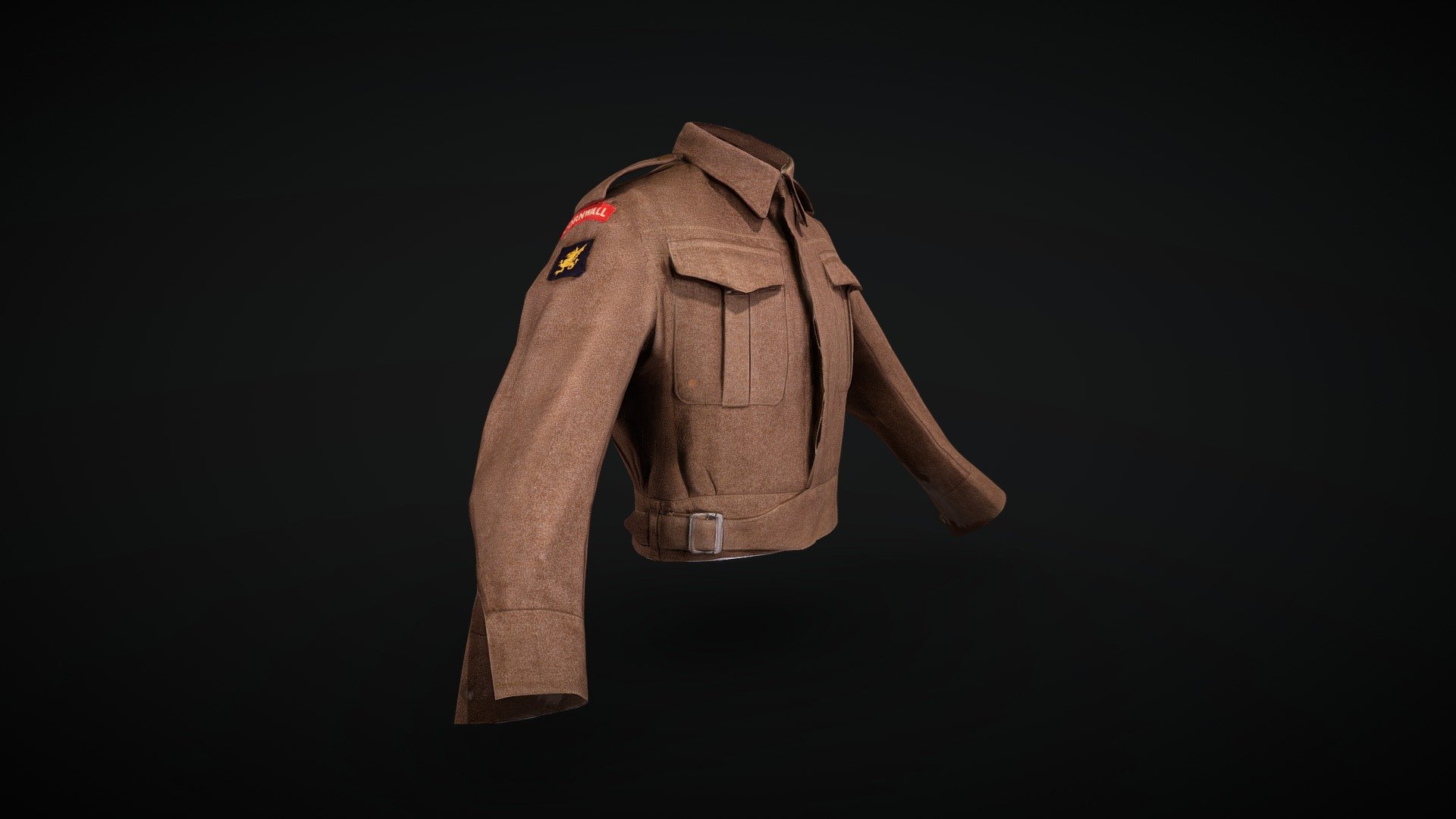 WWII 5th Battalion Jacket - OPEN3DSEA