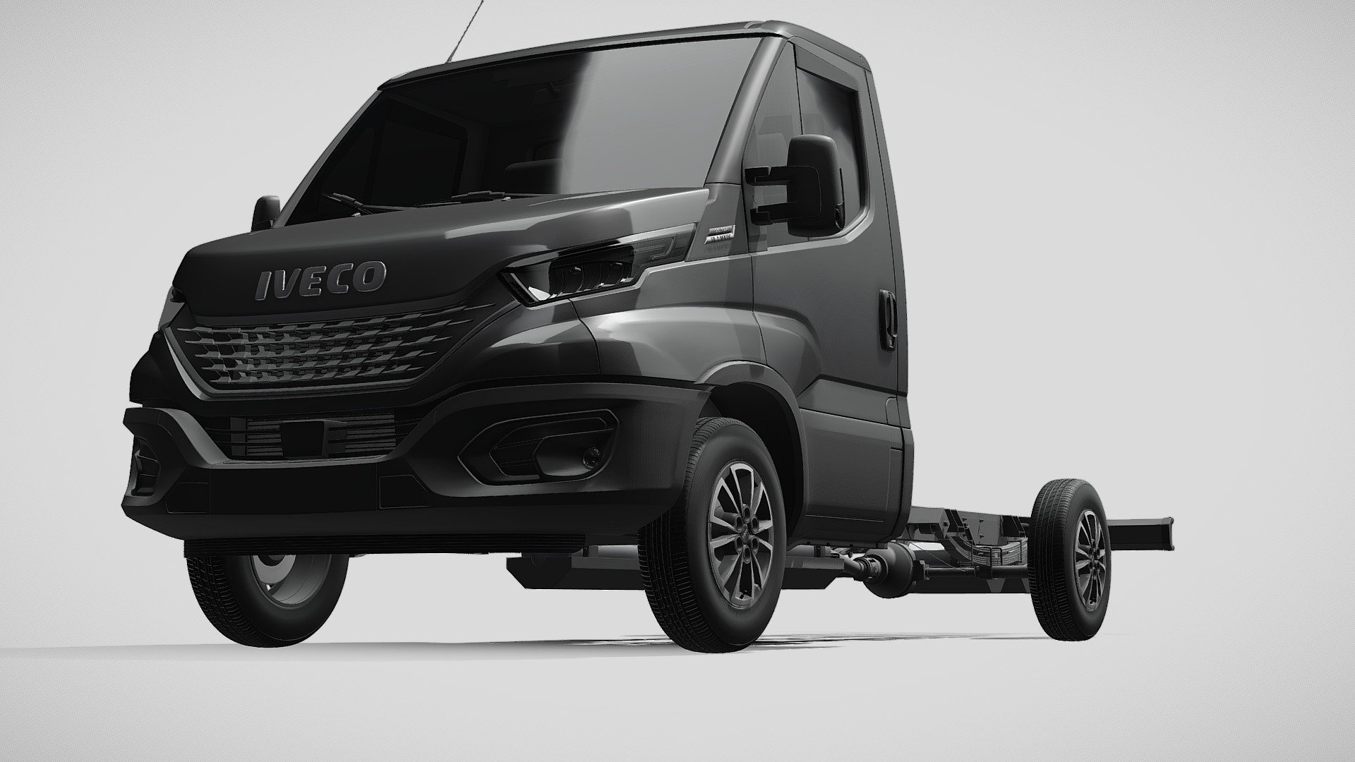 Iveco Daily Single Cab L2 Chassis 2020 - OPEN3DSEA