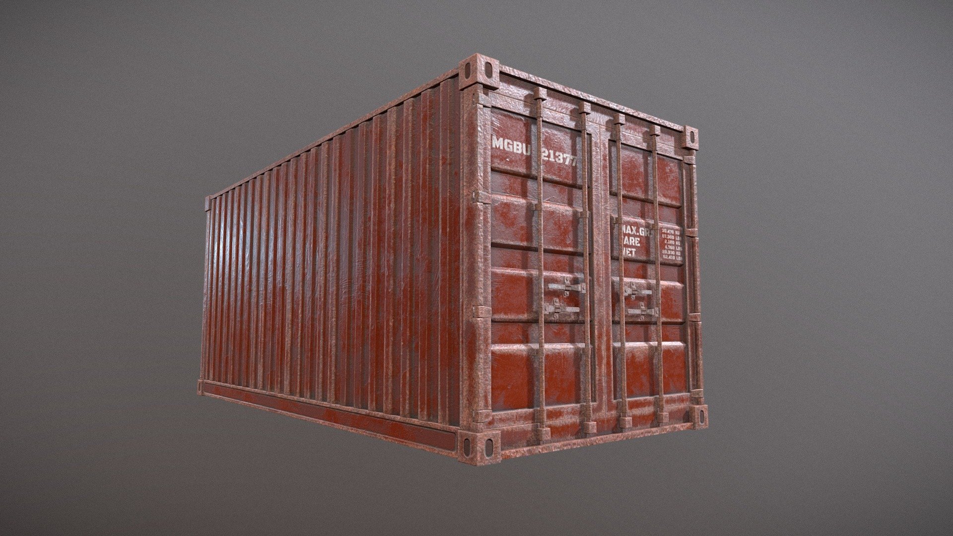 Old Container - OPEN3DSEA