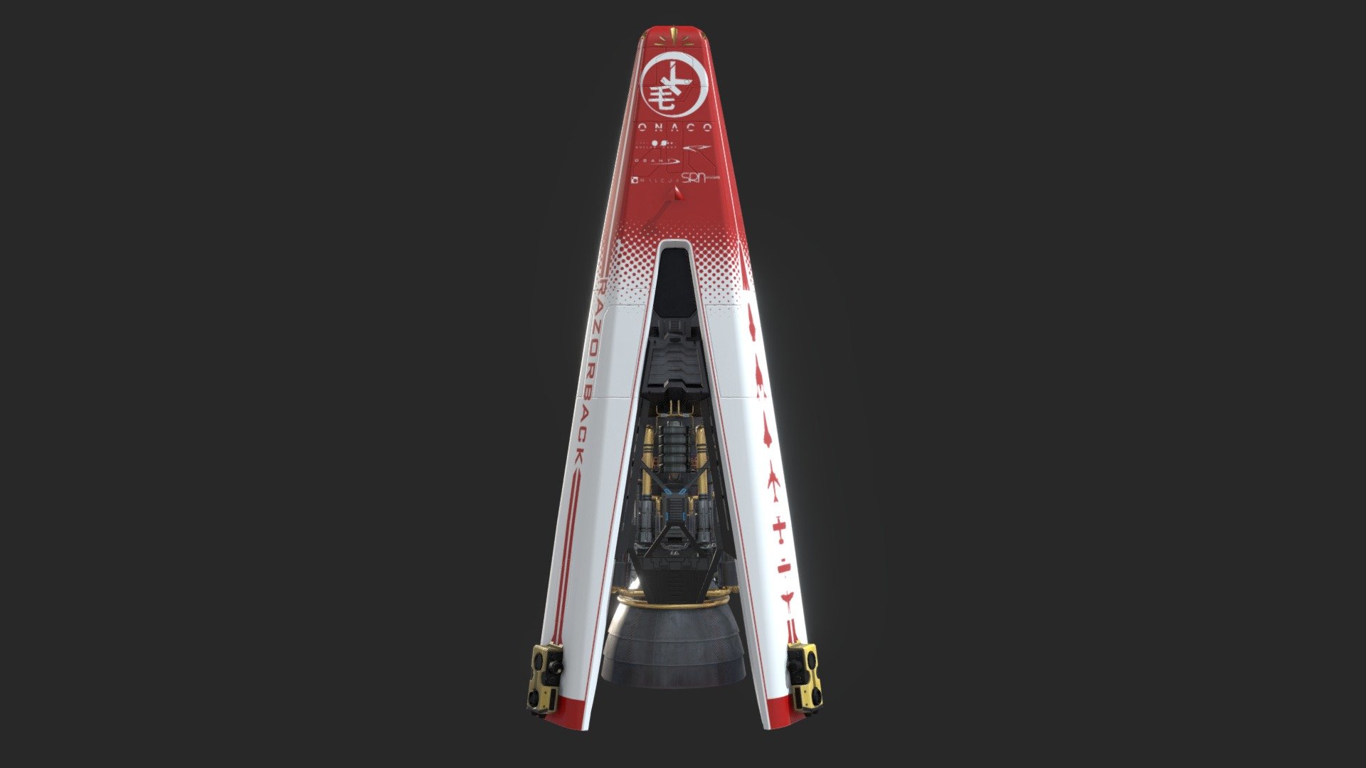 Razorback - The Expanse [Fan art] - OPEN3DSEA