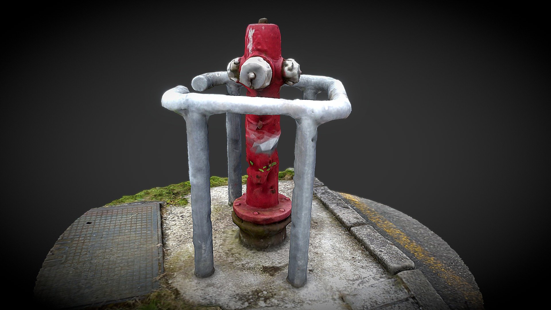 Fire Hydrant - Photogrammetry Test 1 - OPEN3DSEA
