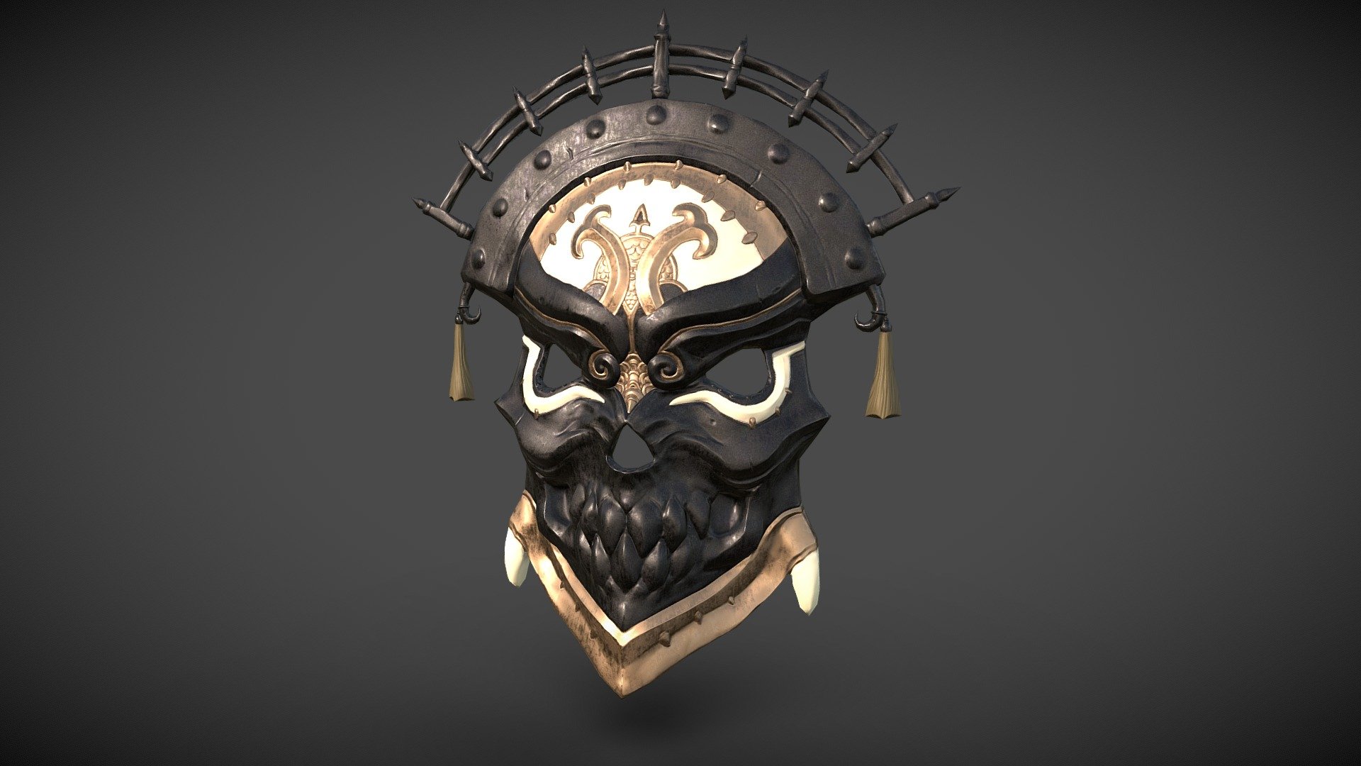 Guru Mask 3D Model Download - Game Ready Asset | Open3DSea