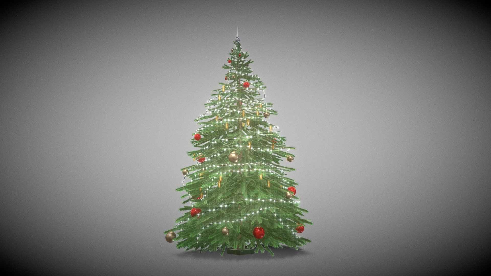 Indoor Christmas Tree 2.4 meter - OPEN3DSEA