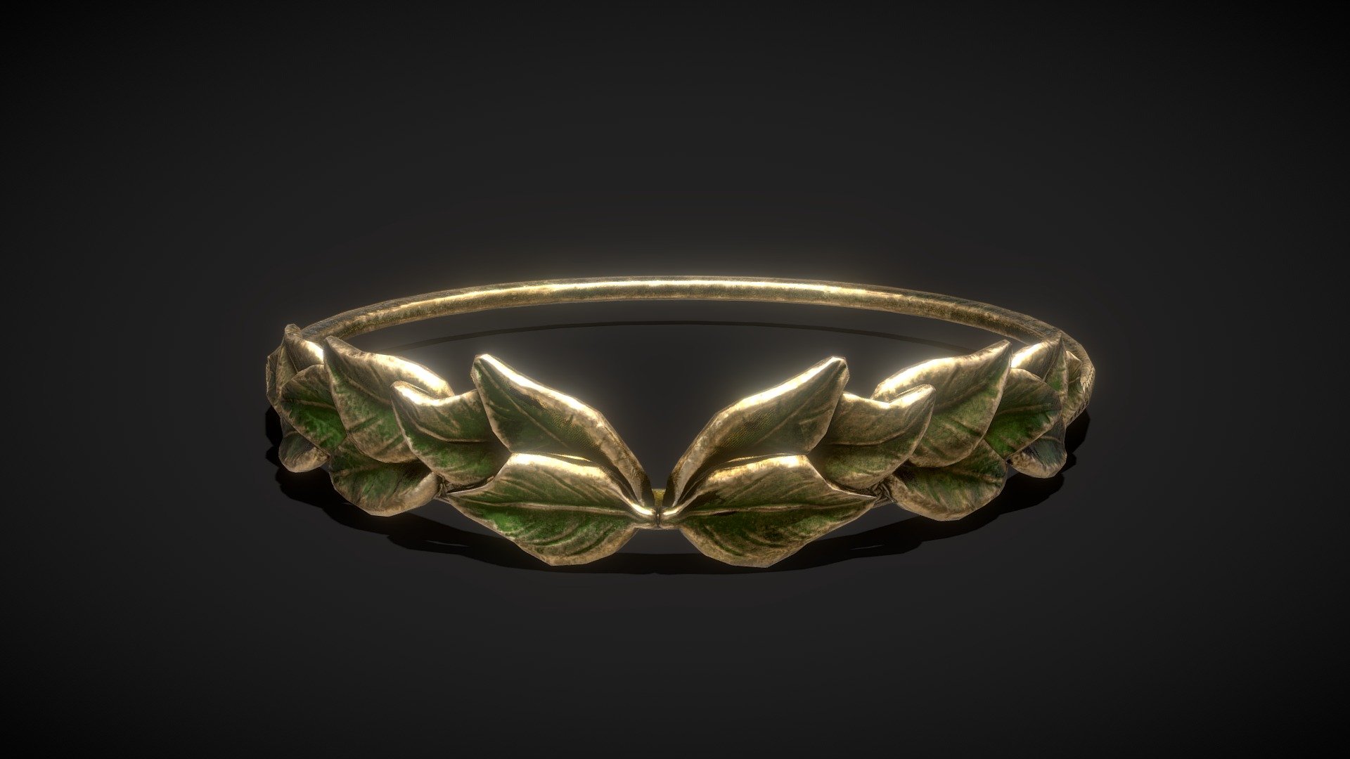 Leaf Wreath / Crown - OPEN3DSEA